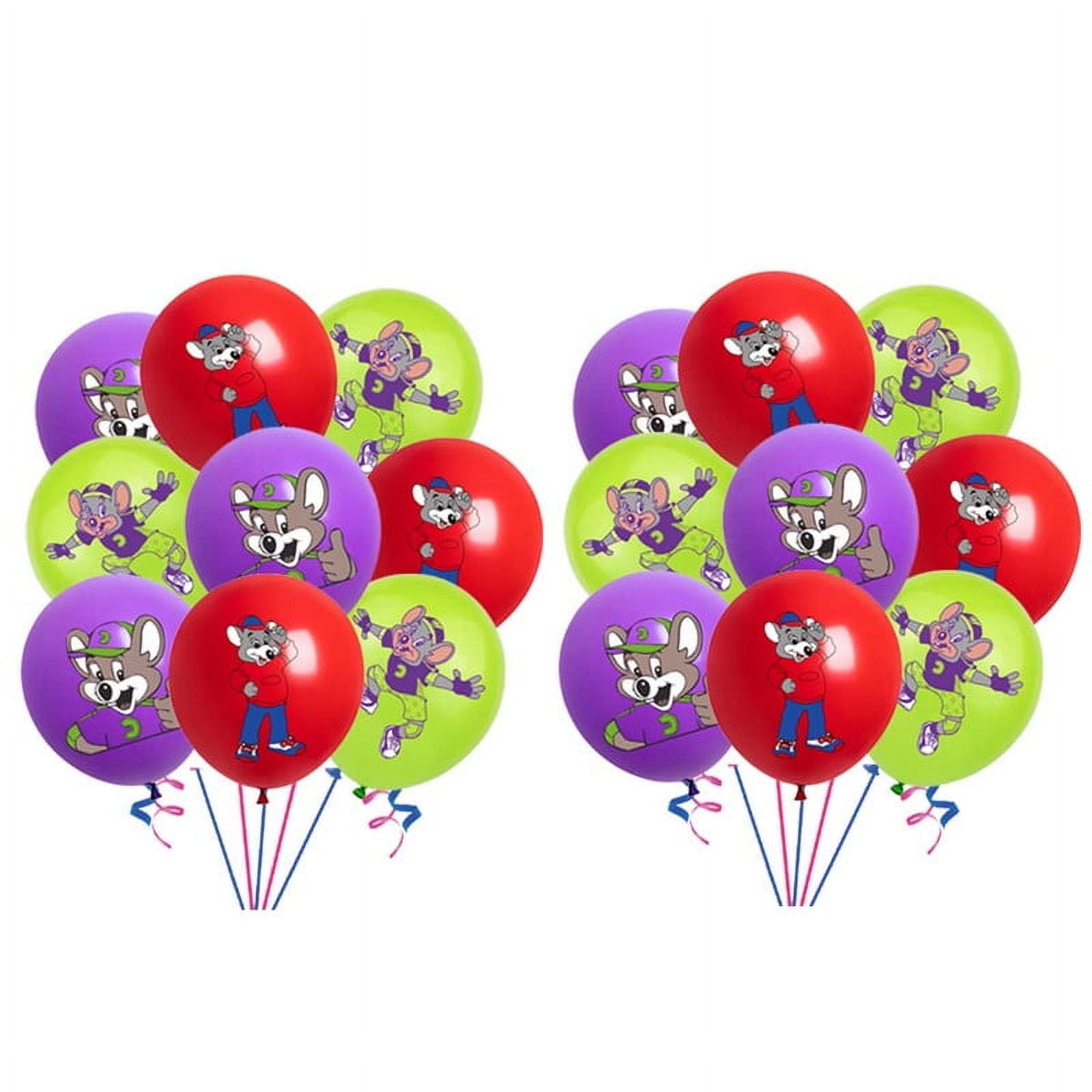 Chuck e Cheese Balloons Party Supplies Birthday Favors Decorations ...