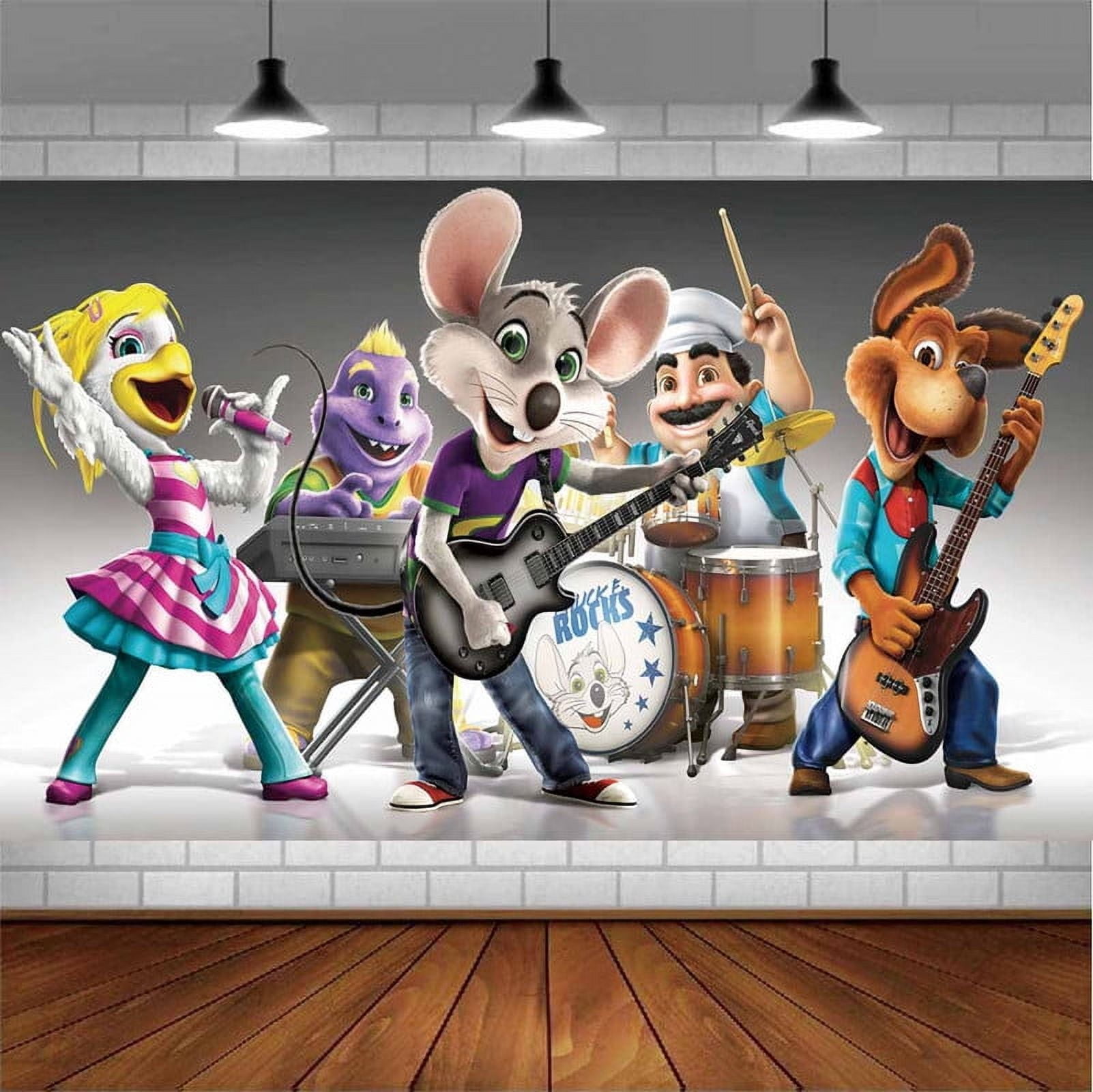 Chuck e Cheese Taspestry Post Banner Backdrop Background Wall Decor ...