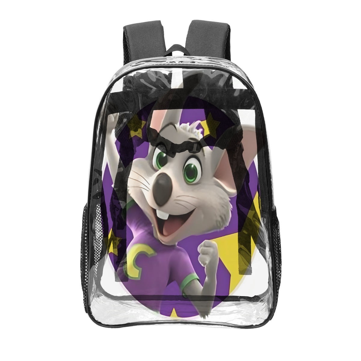 Chuck e Cheese Transparent Backpack - Guard Dog Security, Durable and ...