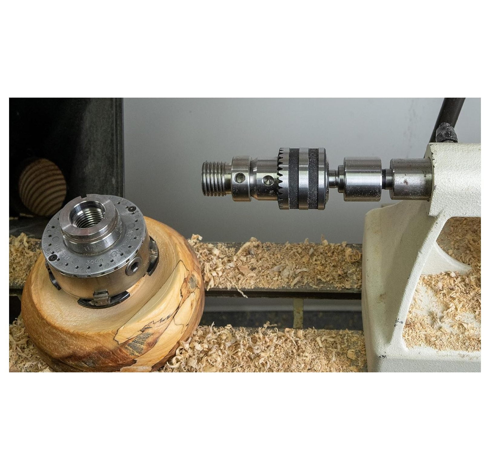 Chuck reversing adapter for wood turning lathe 1-1/4" x 8 TPI - Walmart.com
