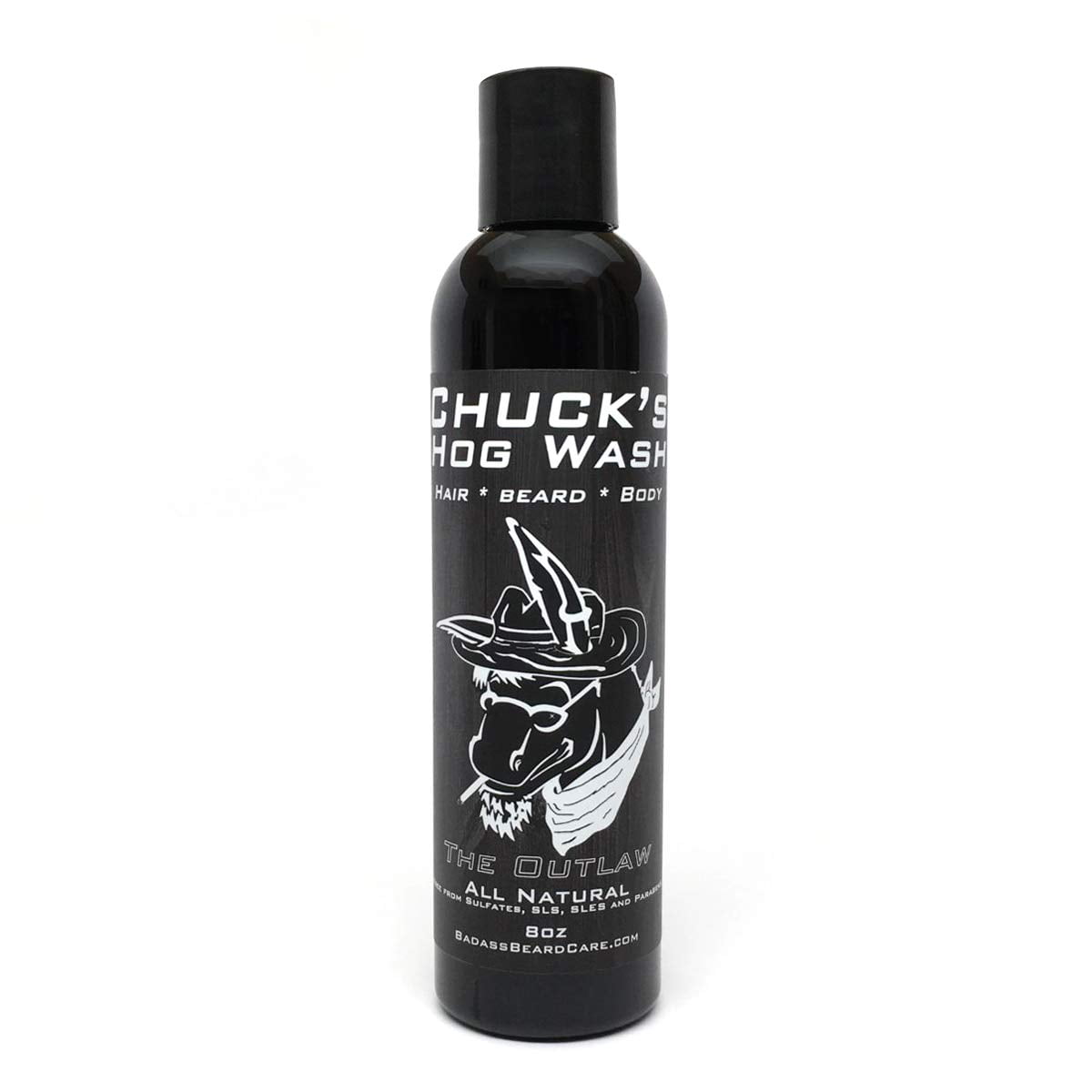 Chuck's Hog Wash - All Natural Beard and Body Wash - The Outlaw Scent ...