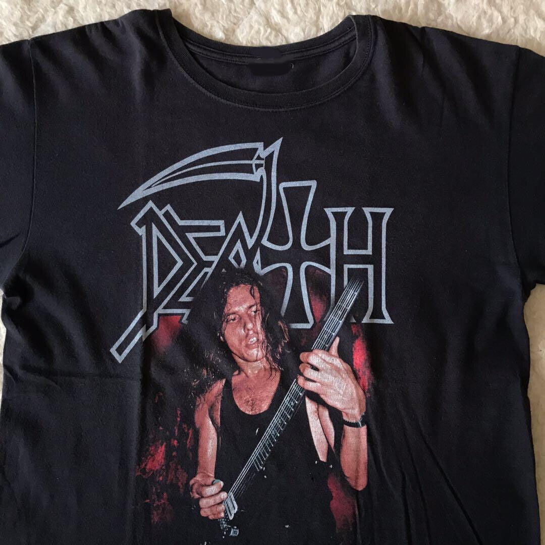 Chuck schuldiner (death band) tee, heath metal band t-shirt - Walmart.com