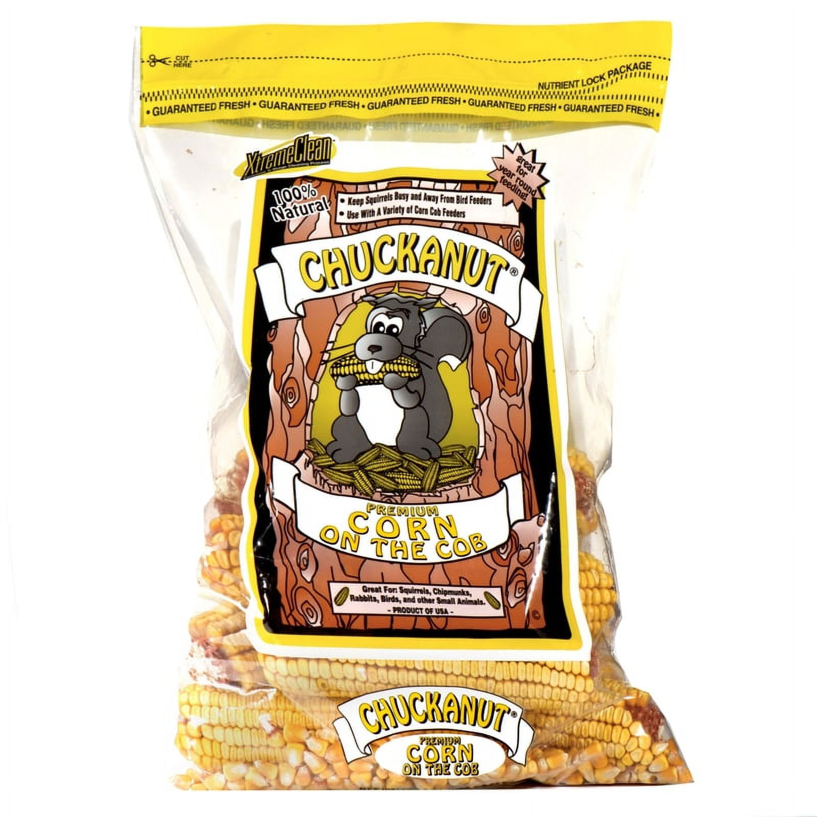 Chuckanut XtremeClean Corn Squirrel and Critter Food 25 lb - Walmart ...
