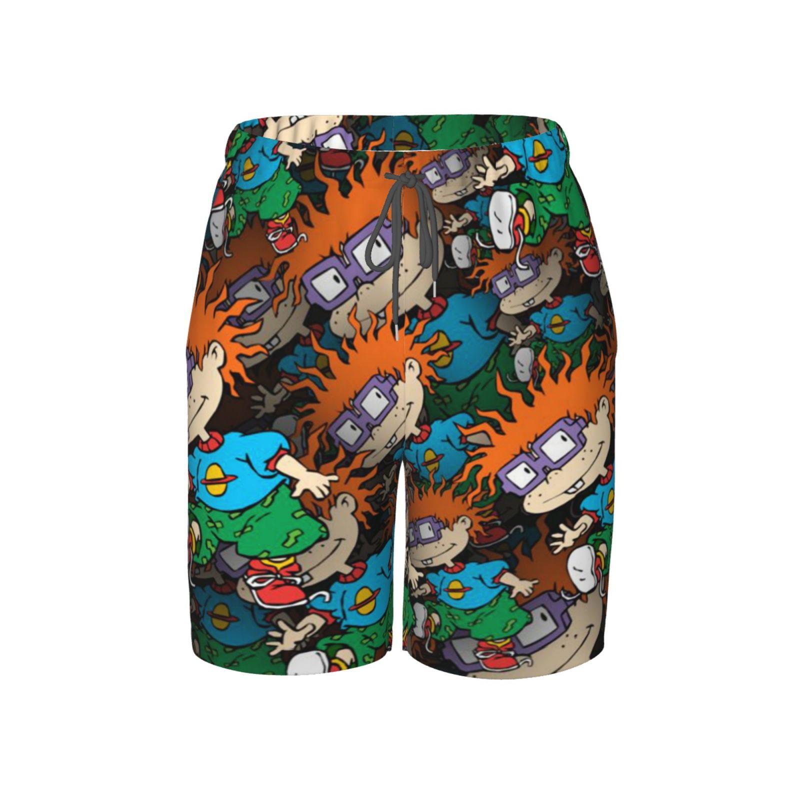 Chuckie Rugrats Boy's Swim Trunks Quick Dry Teen Board Shorts ...