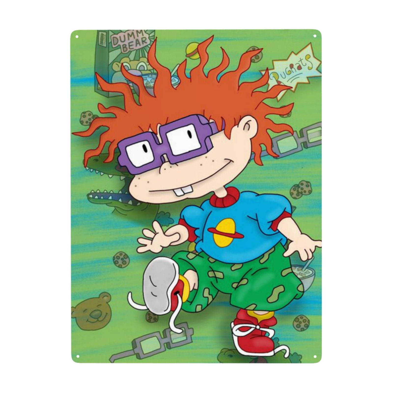 Chuckie Rugrats Metal Sign Decor 30x40cm Wall Art Sign for Home, Living ...