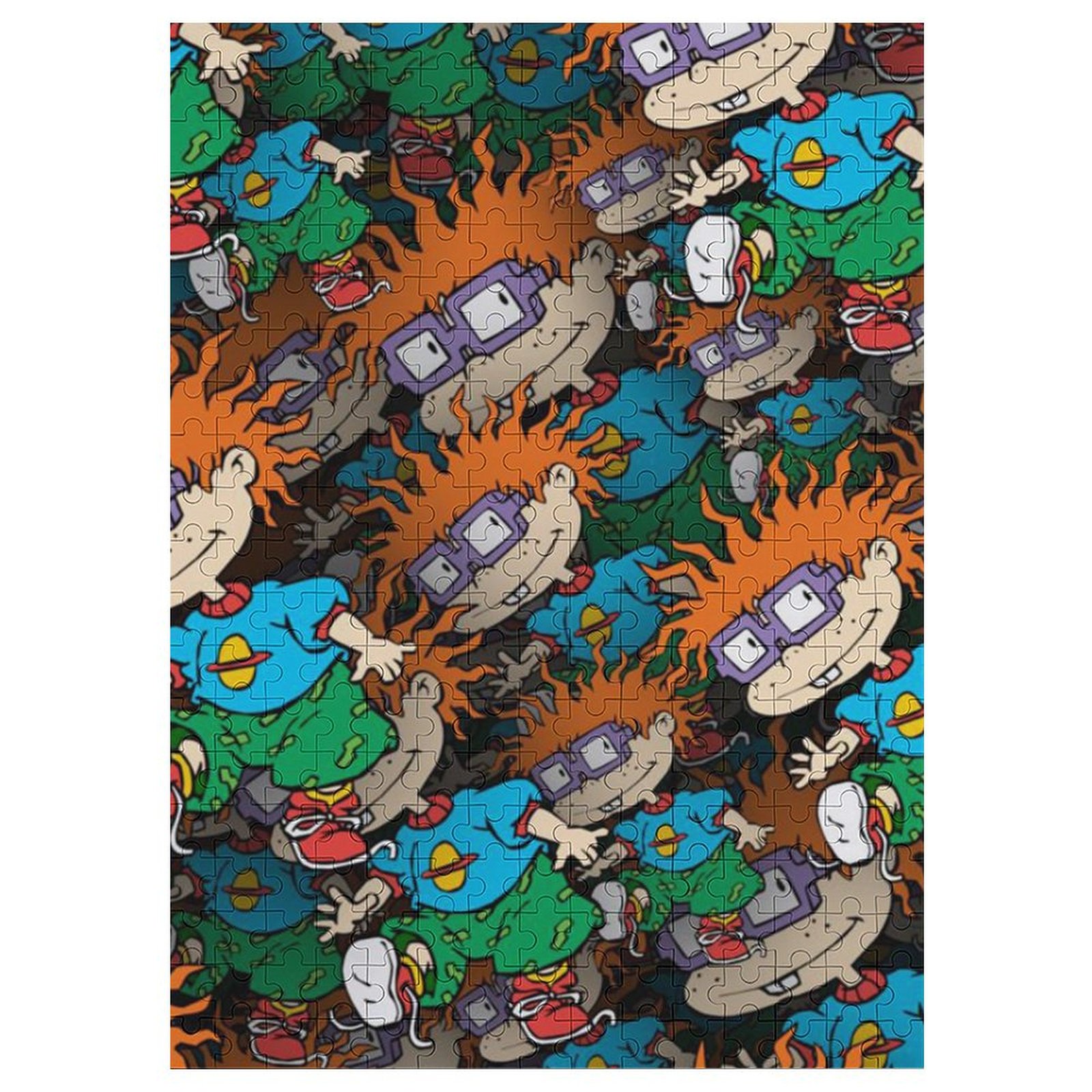 Chuckie Rugrats Wooden Puzzle Home Decoration Interlocking Jigsaw ...