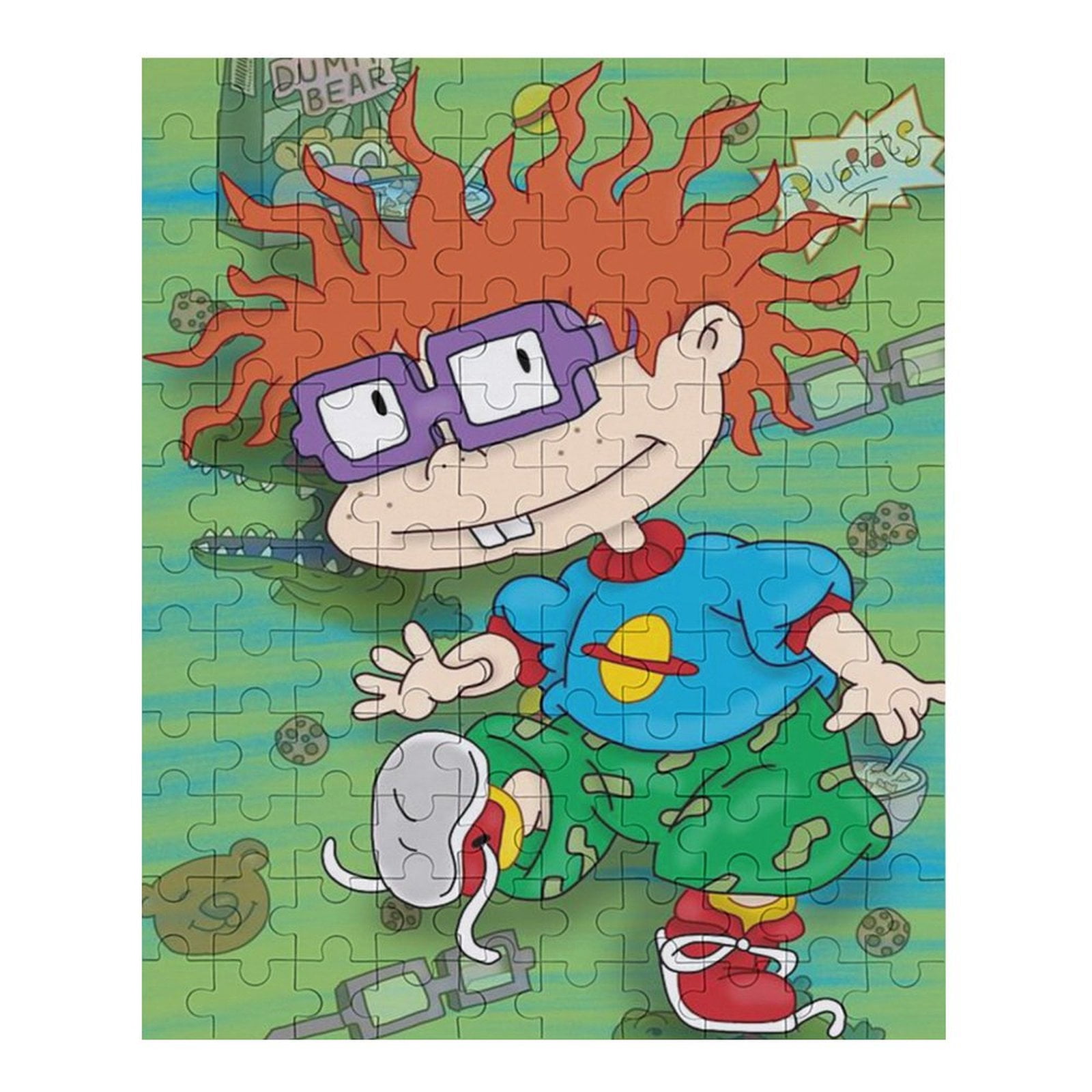 Chuckie Rugrats Wooden Puzzle Home Decoration Interlocking Jigsaw ...
