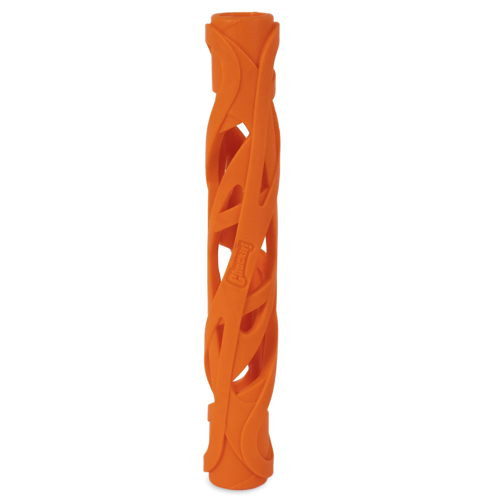 Chuckit! Air Fetch Rubber Stick Fetch Dog Toy, Large 15" Long, Orange ...