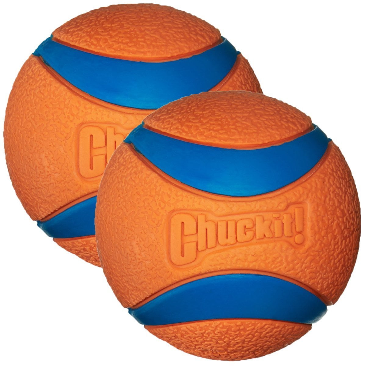 Chuckit! Ultra Ball Large 2 Pack, Durable Rubber Fetch Toy for Dogs ...