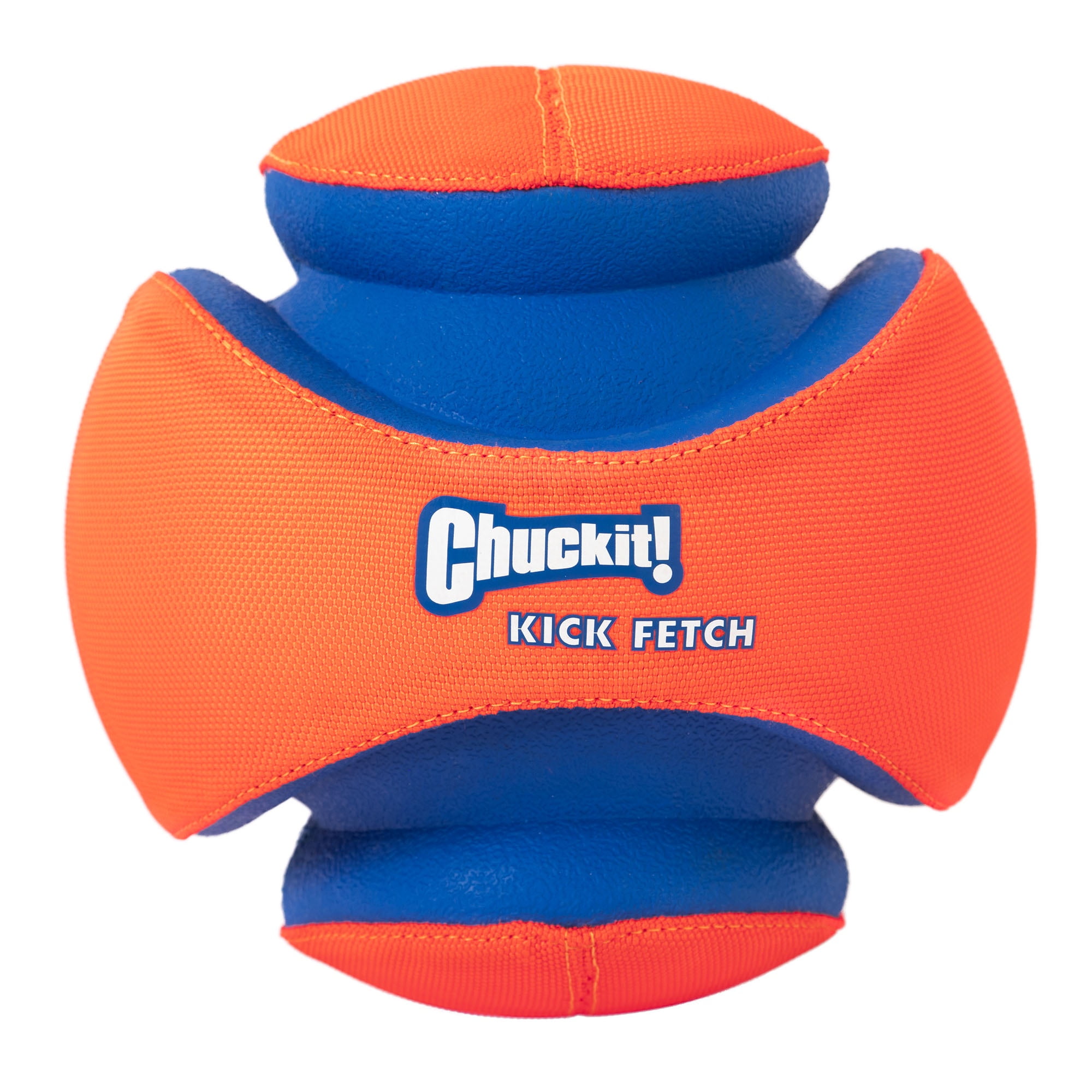 Chuckit! Max Glow Kick Fetch Large Dog Toy, Multicolored Rubber Sports ...
