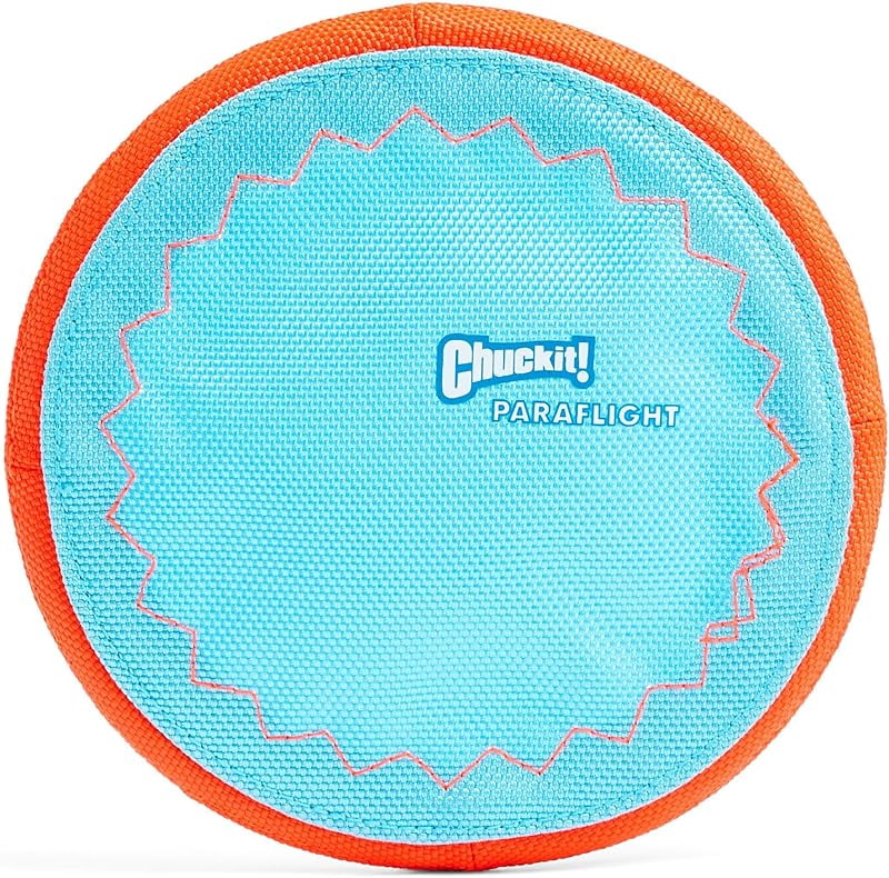 Chuckit! Paraflight Flying Disc Dog Toy - Water Floating Flyer ...