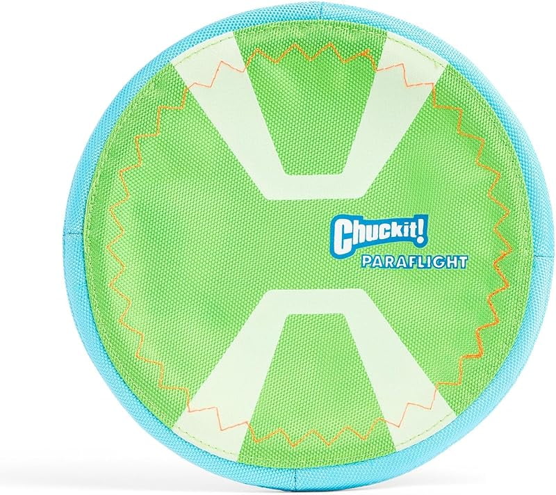 Chuckit! Paraflight Flying Disc Dog Toy - Water Floating Flyer ...