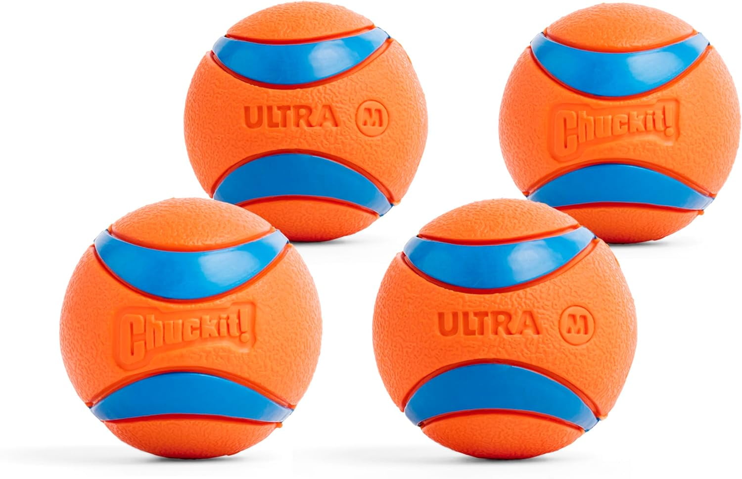 Chuckit! Ultra Ball Dog Toy - Medium Bouncy Fetch Balls For Dogs 20-60 ...