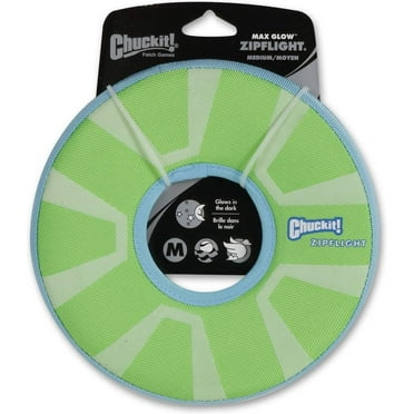 Chuckit! Frisbee Zipflight Flying Disc, Small 6", Polyester Fetch Dog ...