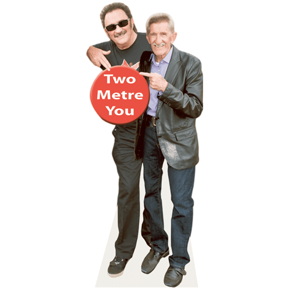 Chuckle Brothers (Social Distancing) Lifesize Cardboard Cutout Standee ...