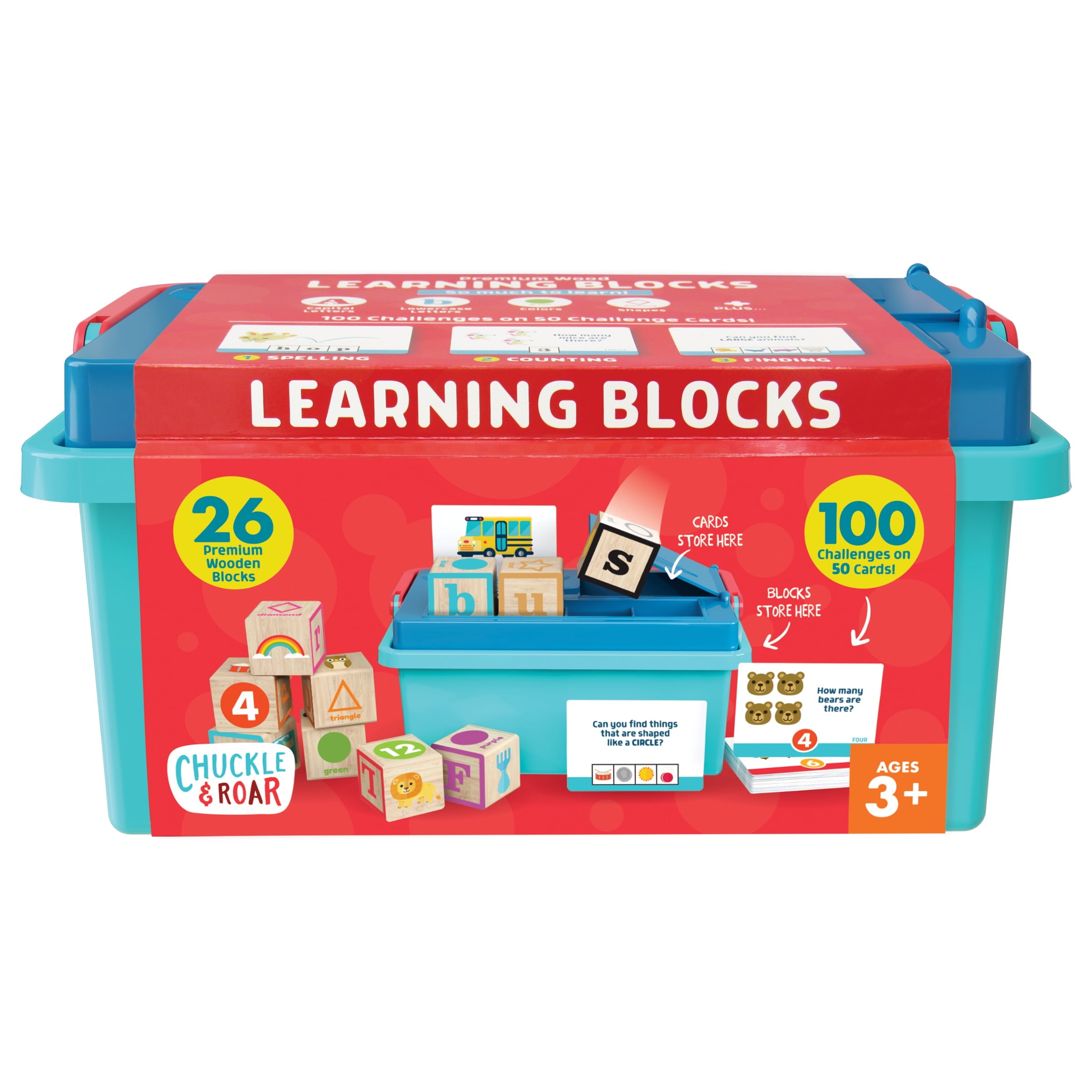 Chuckle & Roar Learning Blocks for Children Ages 3+ - Walmart.com