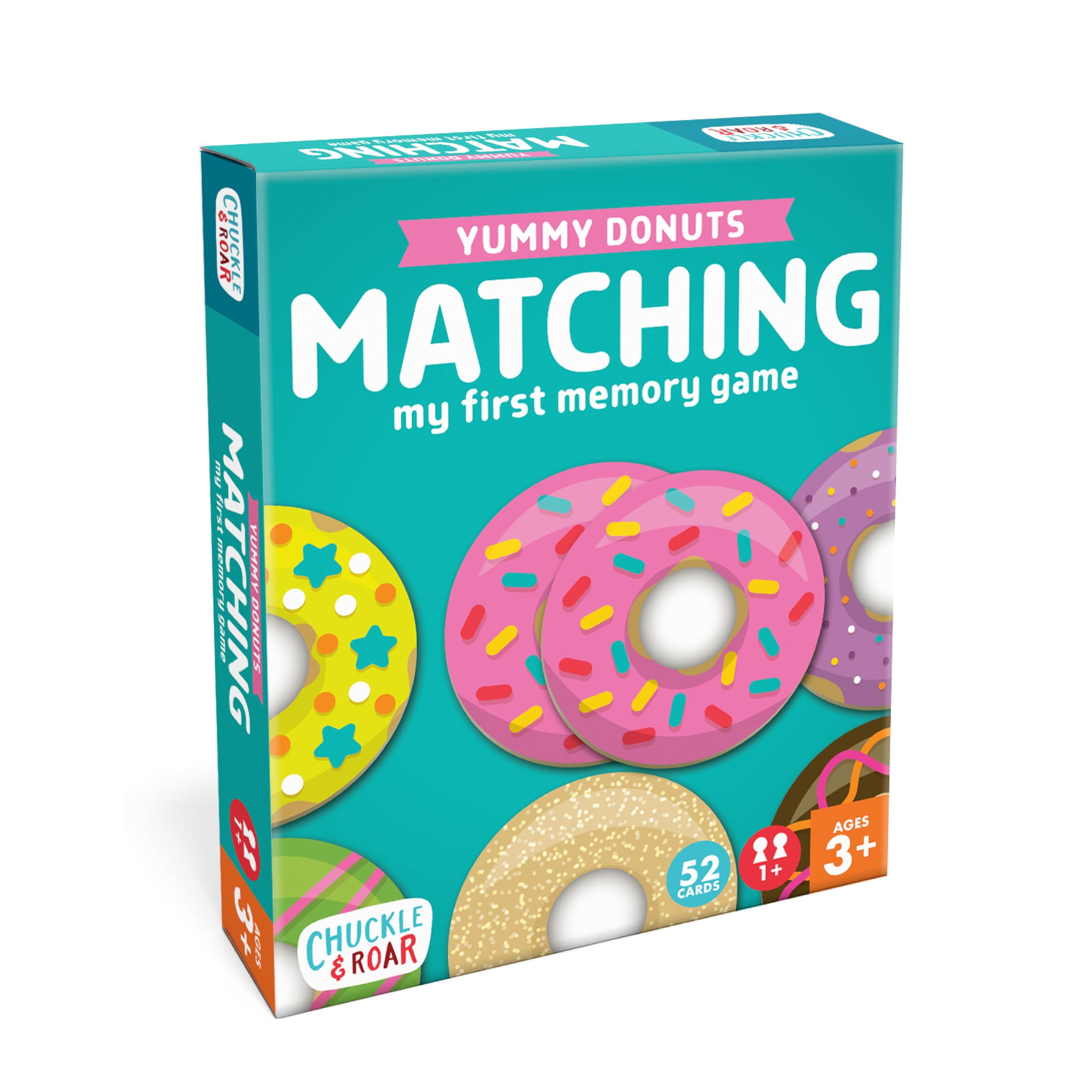 Chuckle & Roar - MMF7 Matching Game Donuts - Board Game for Kids 3 and ...