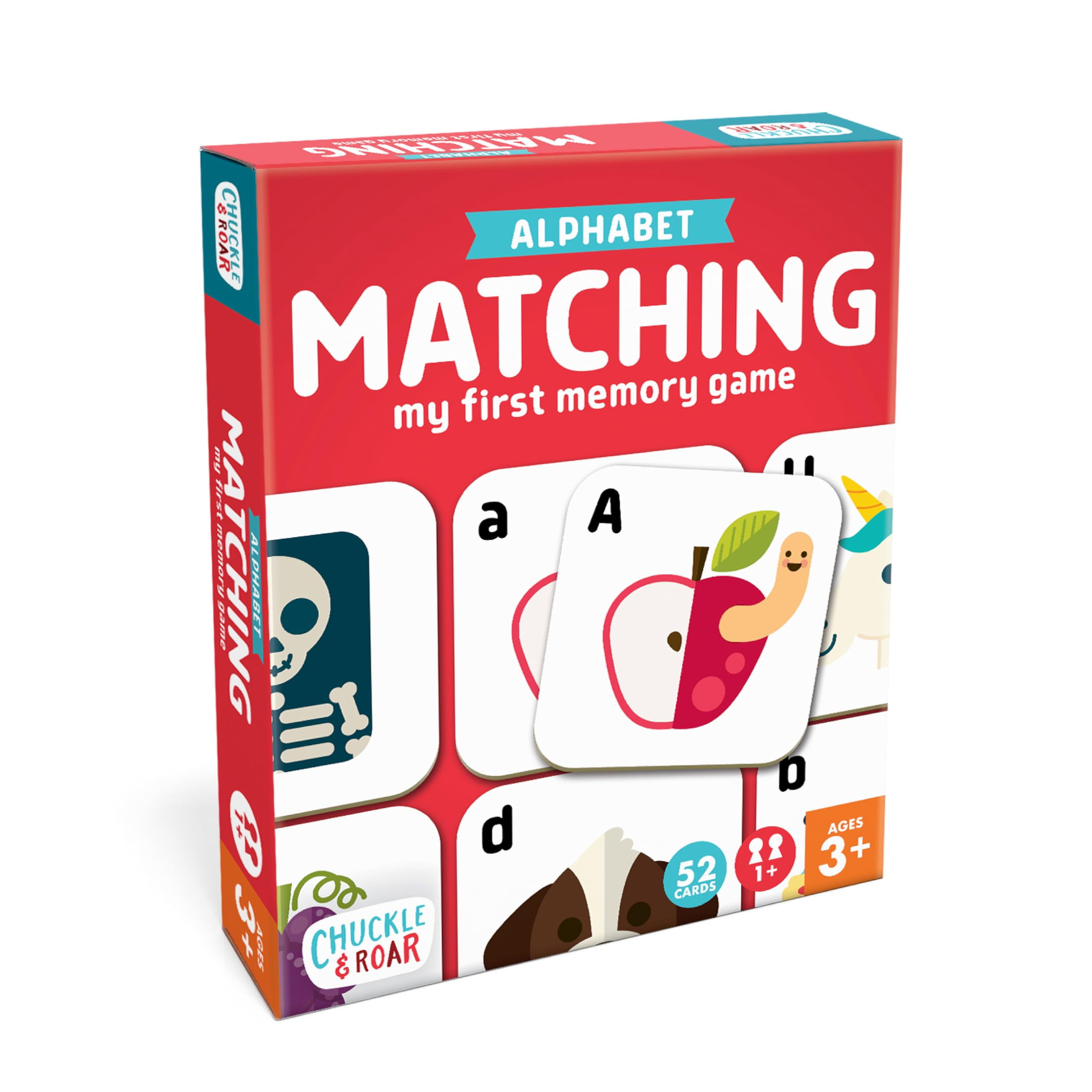 Chuckle & Roar - Matching Game Alphabet - Board Game for Kids 3 and up ...