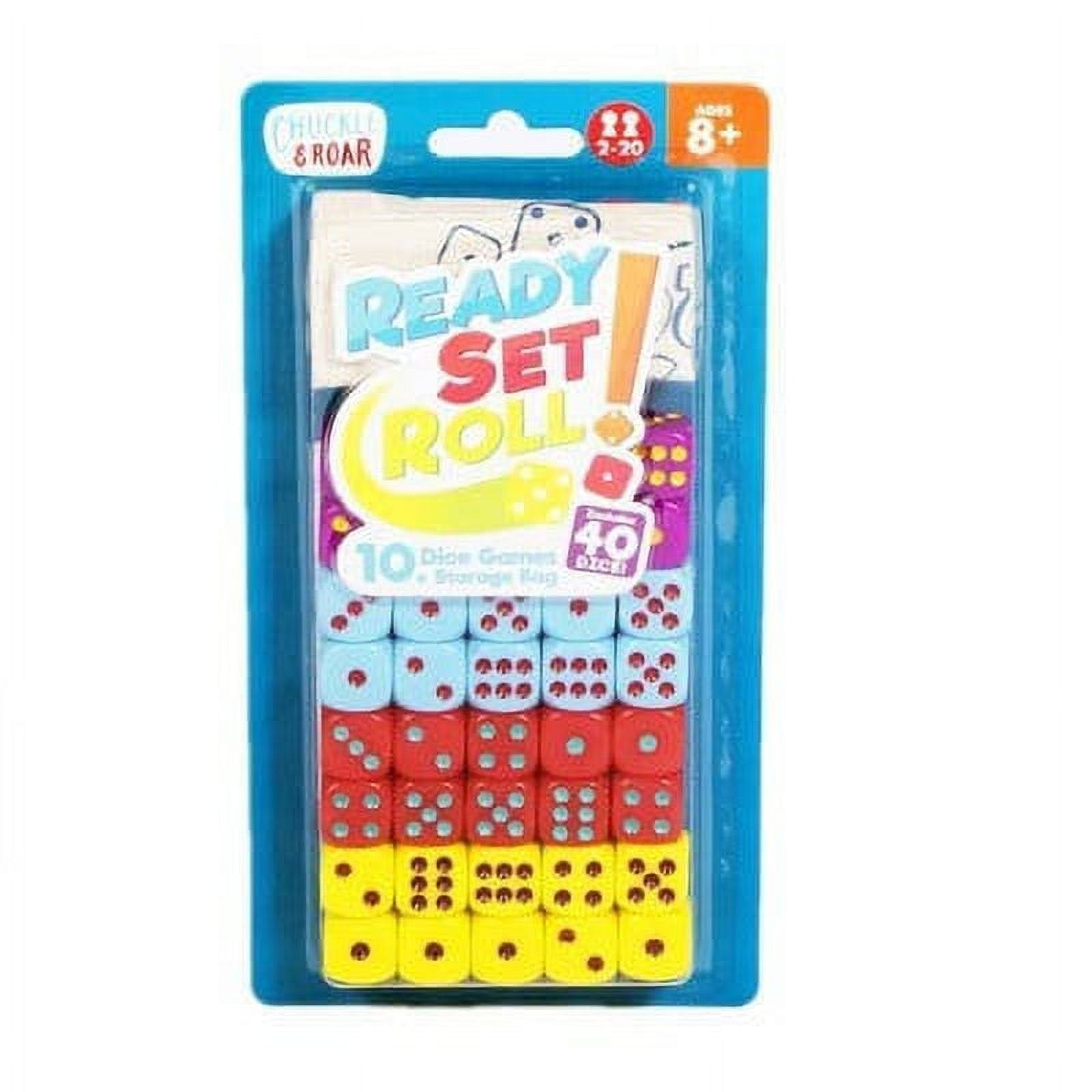 Chuckle & Roar Ready Set Roll! 10-in-1 Dice & Card Games Set - Walmart.com