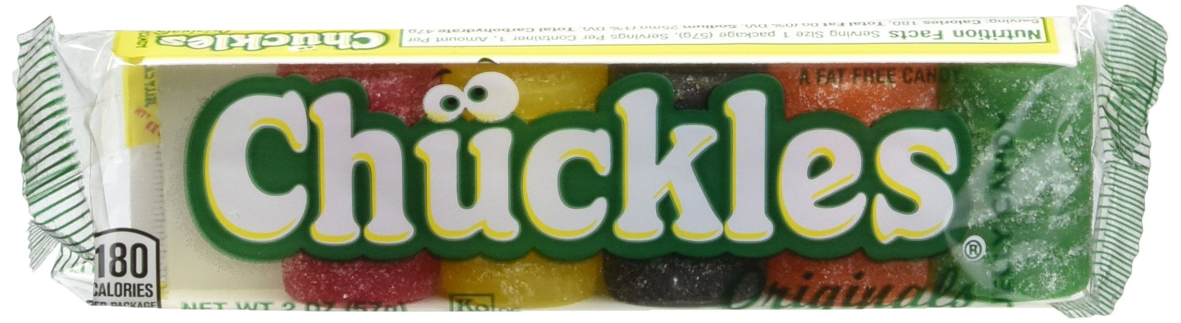 Chuckles Jelly Candy bar, 24 Count - Walmart.com
