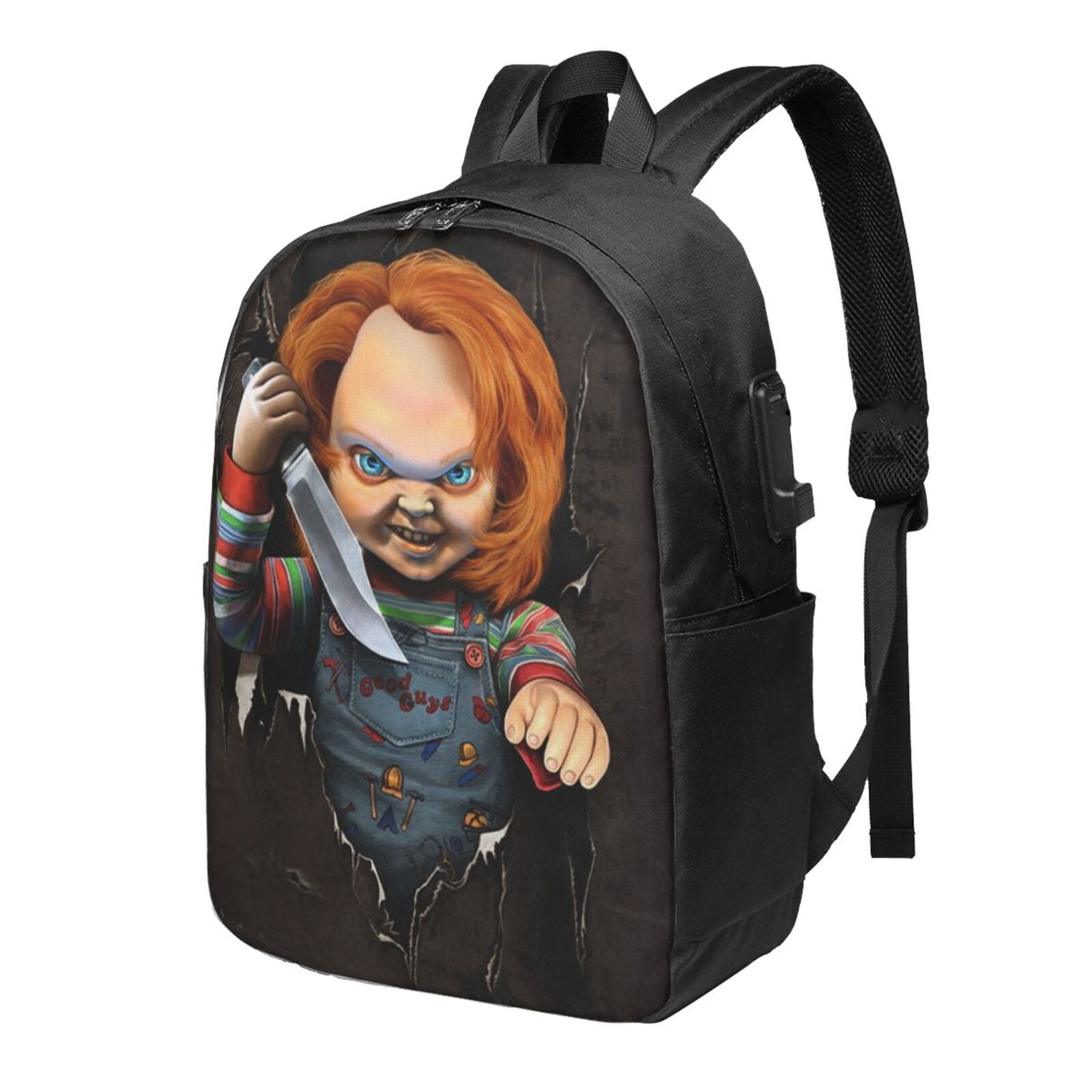 Chucky 17 Inch Laptop Backpack With Usb Charging Port Travel Bags ...