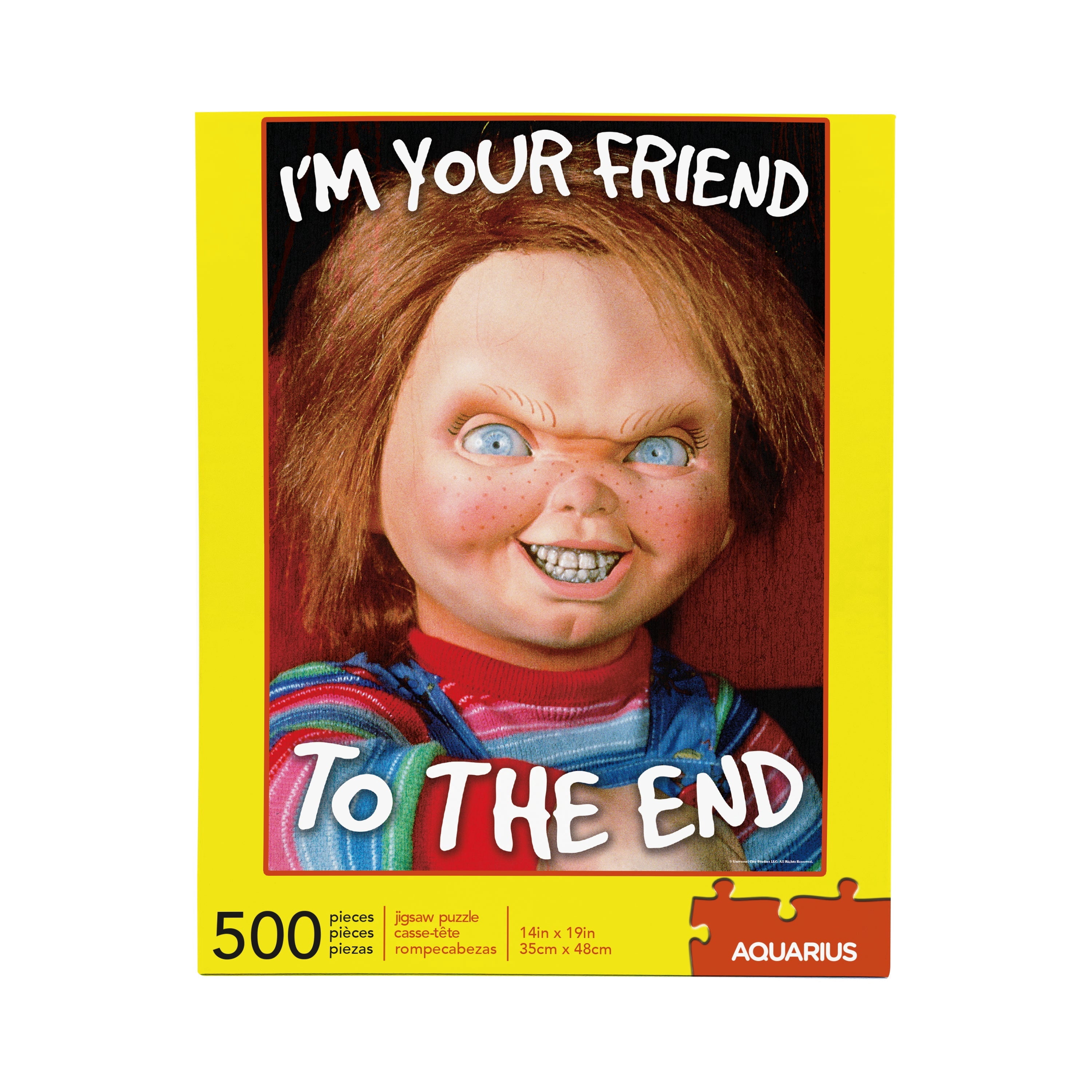 Chucky 500 Piece Jigsaw Puzzle - Walmart.com