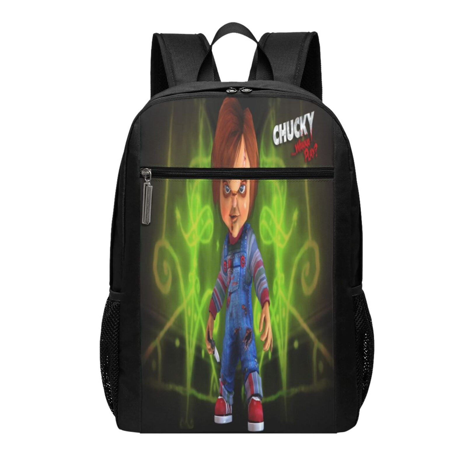Chucky Backpack 3d Printed Anime School Book Bag Adjustable Straps ...