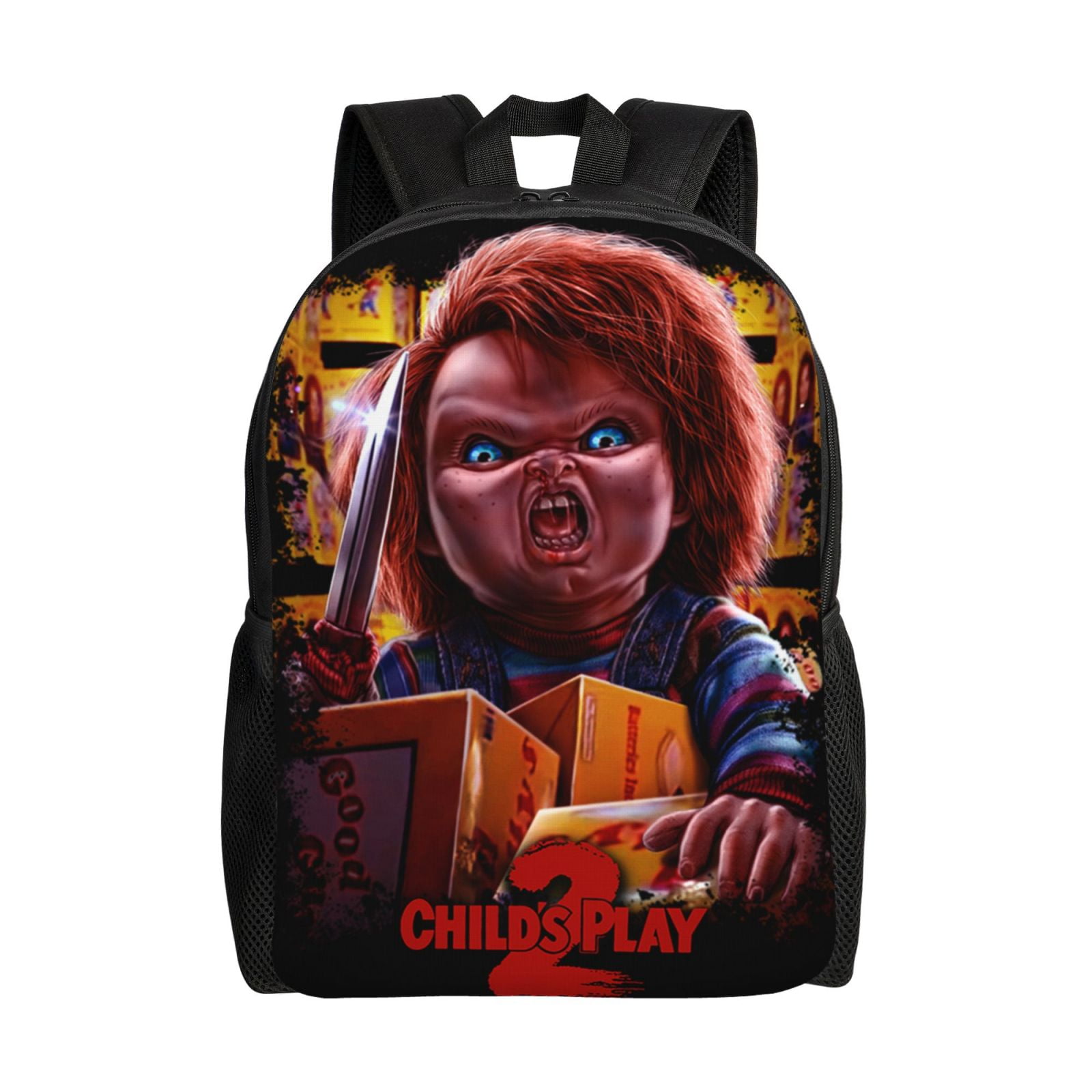 Chucky Backpack Laptop School Bag Student Satchel Lightweight Basic ...
