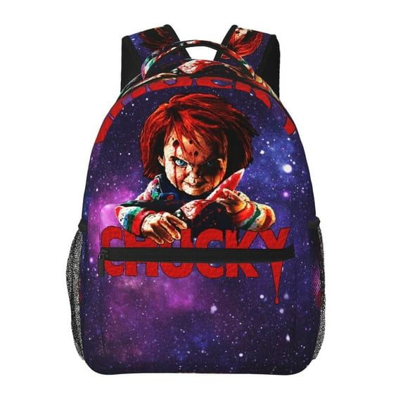 Chucky Backpack Lightweight Bookbag Casual Daypack For Women Men Travel ...