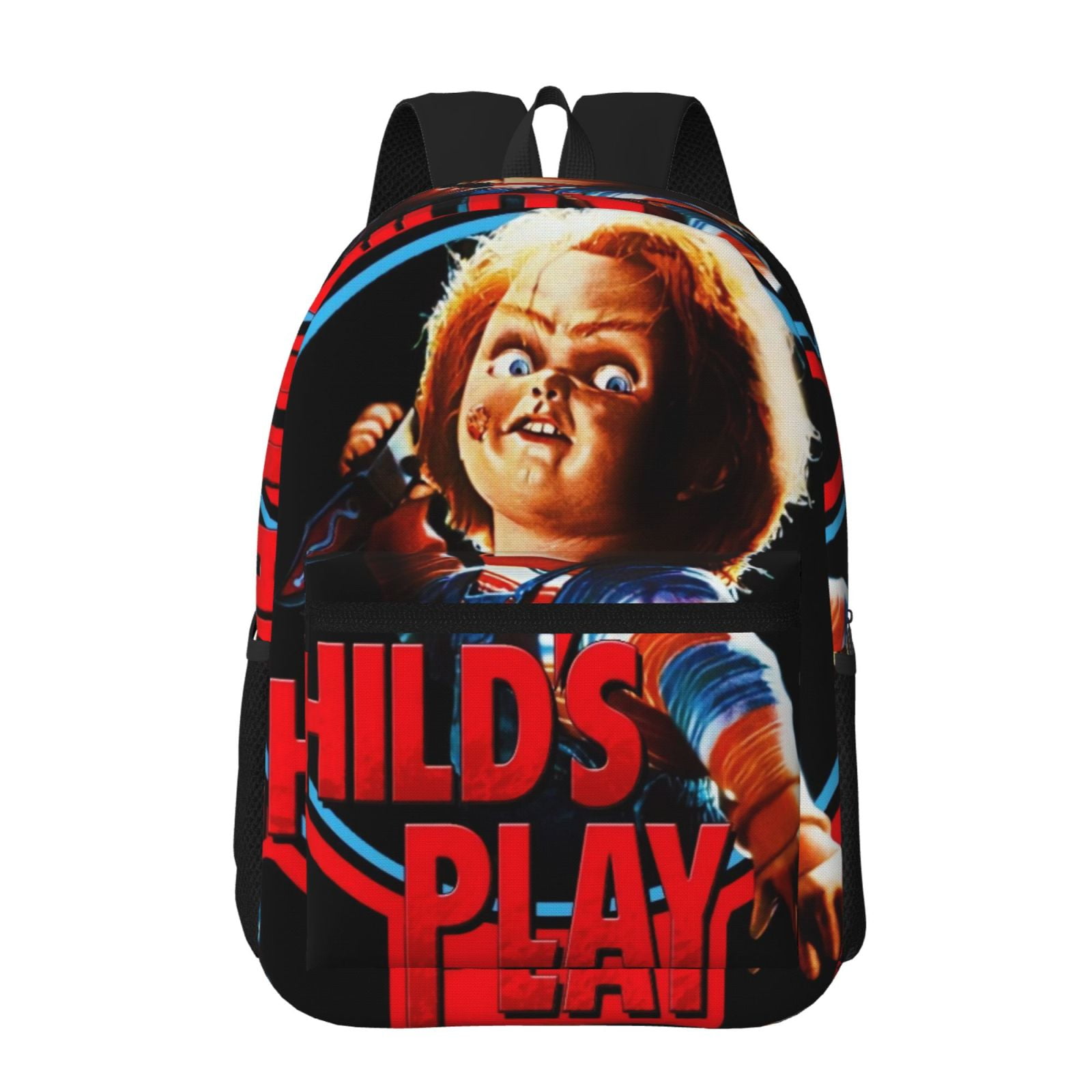 Chucky Backpack Printed School Book Bag Travel Daypack 17in Rucksack ...