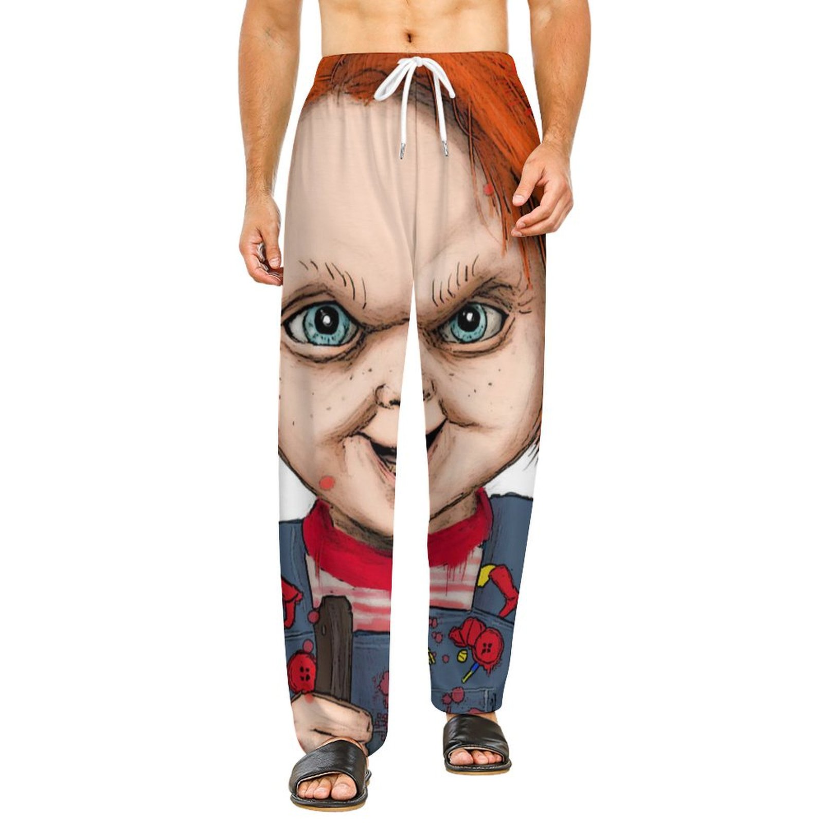 Chucky Blood_Splatter Unisex Pajama Pants Bottoms Daily Cozy Soft ...