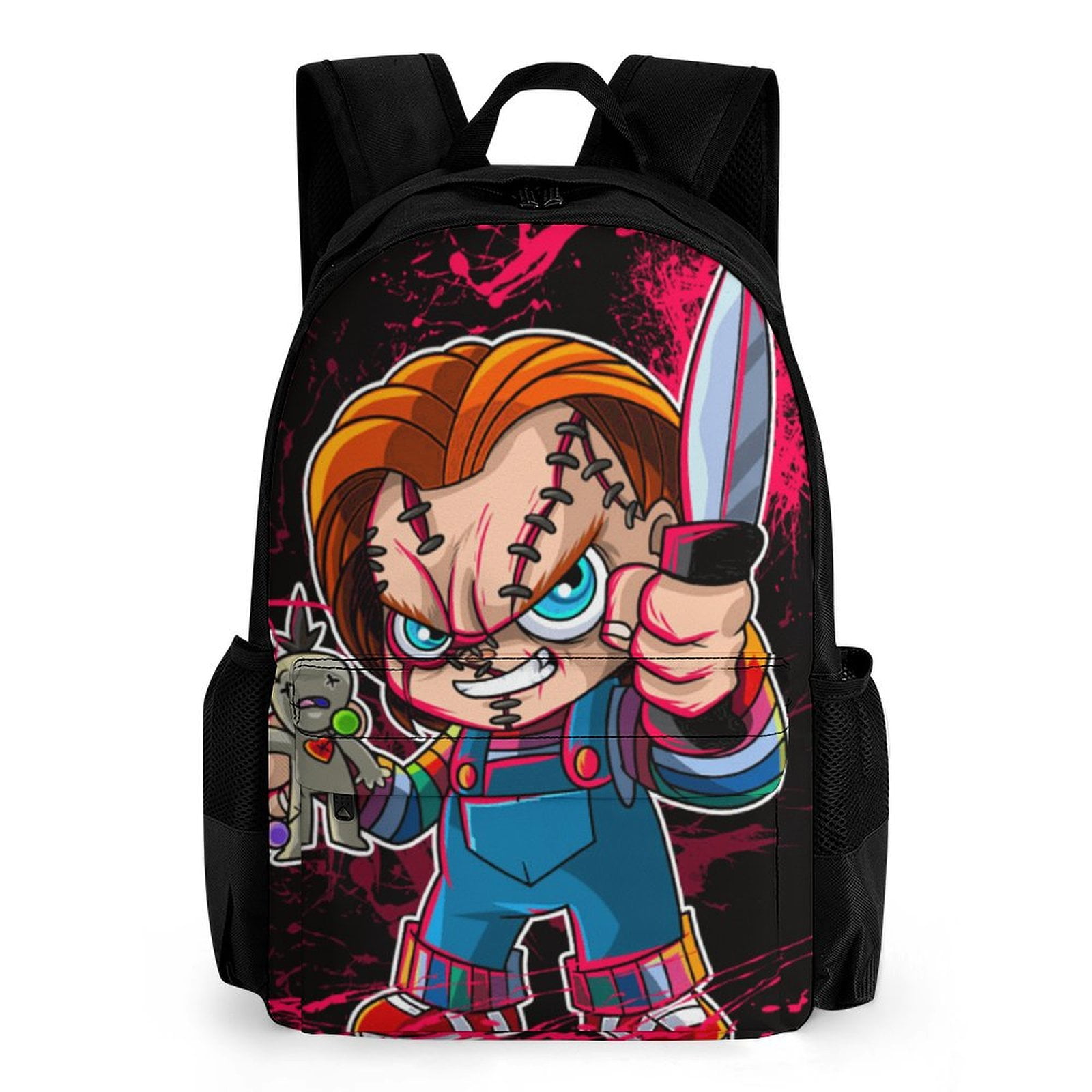 Chucky Blood Toy Backpack Laptop Bag Large Capacity Multipurpose ...