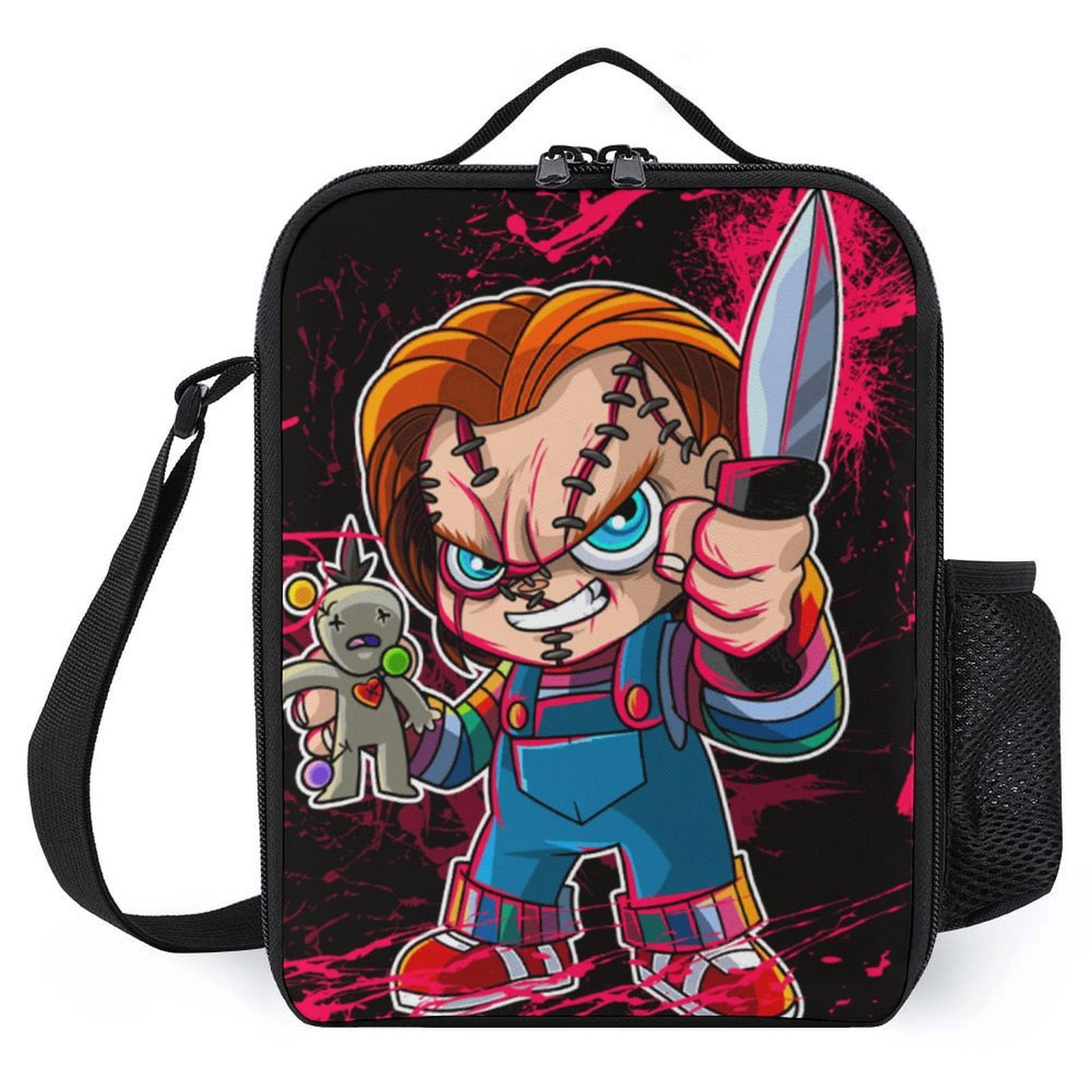 Chucky Blood Toy Lunch Bag Portable Thermal Insulation And Cold ...