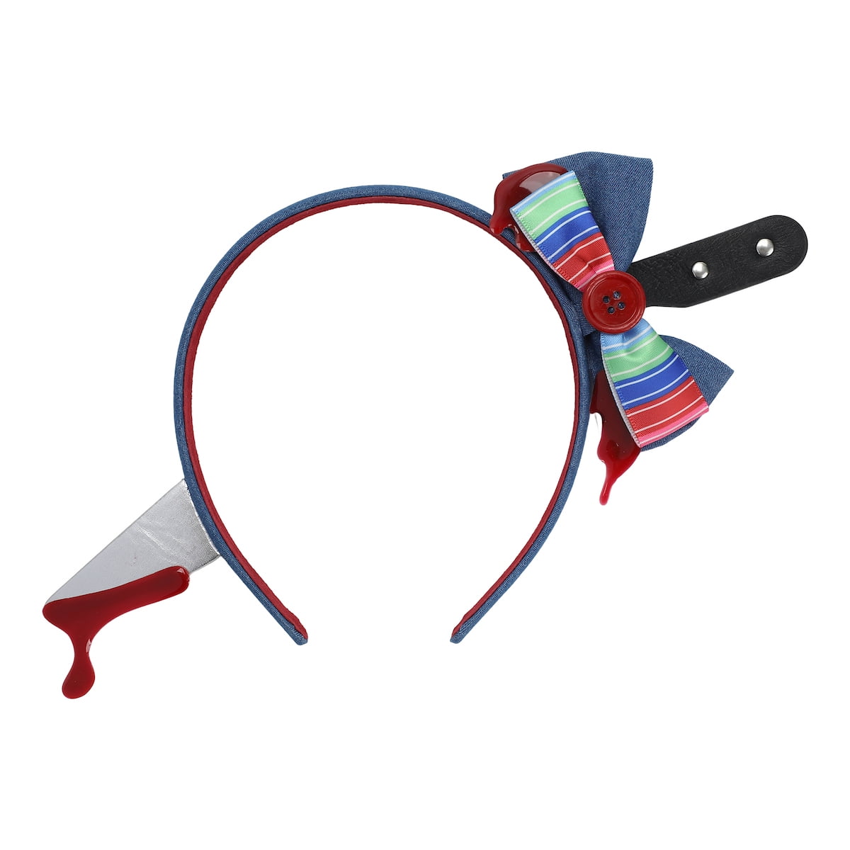 Chucky Bloody Bow With Knife In Head Headband - Walmart.com