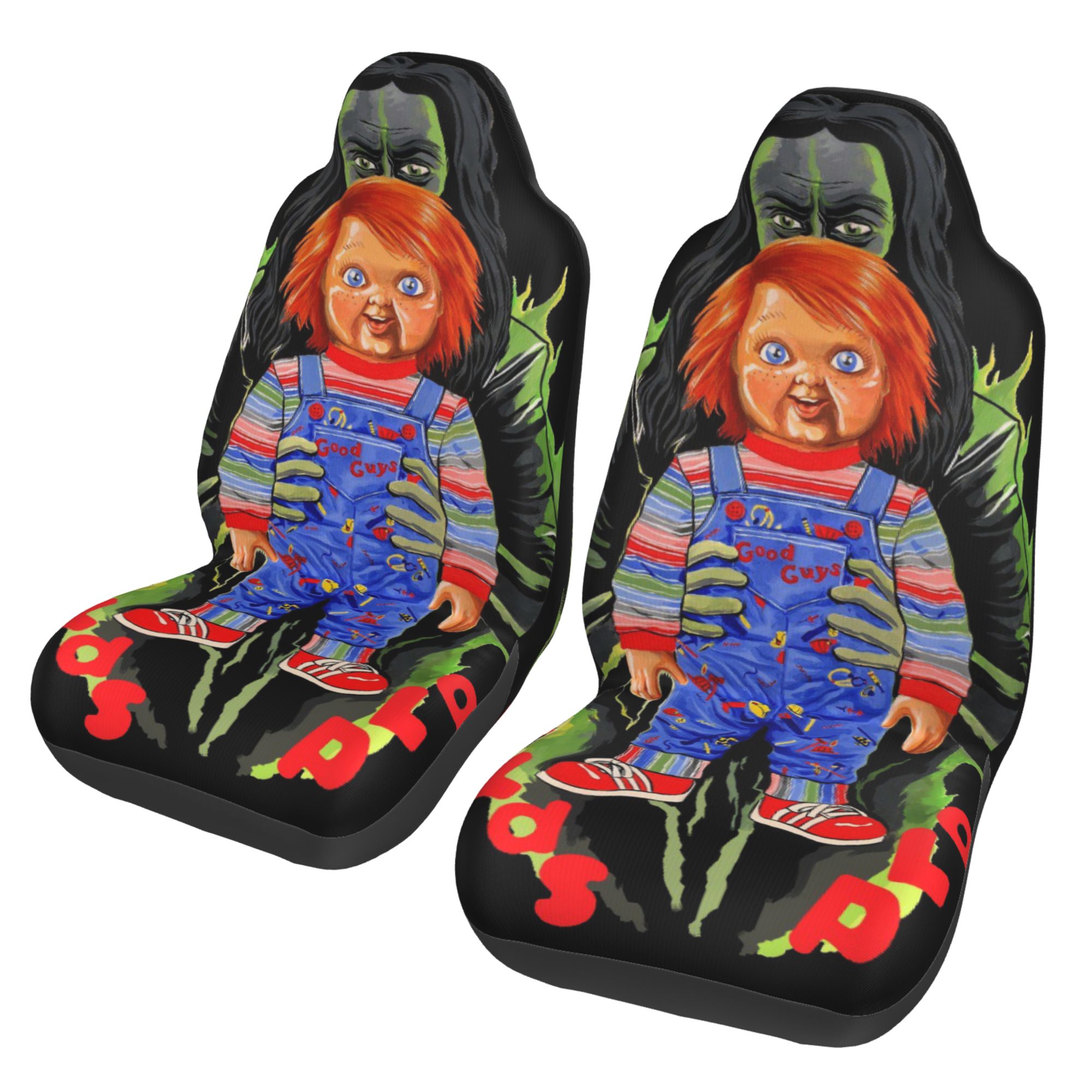Chucky Car Front Seat Covers 2 Pcs Universal Auto Seat Covers Front ...