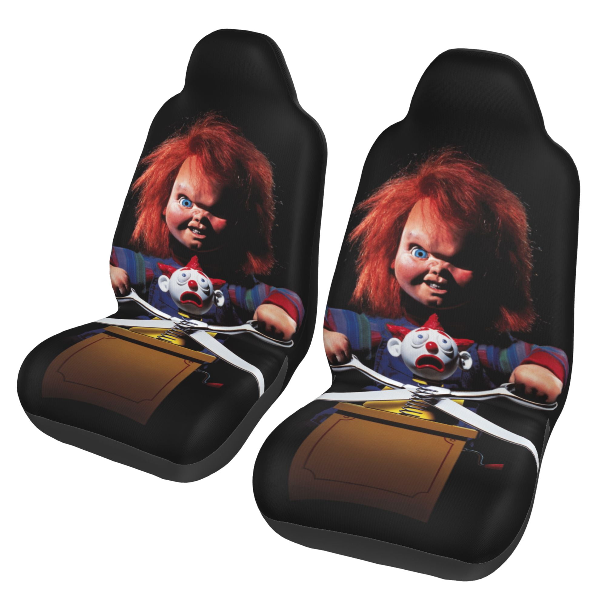 Chucky Car Front Seat Covers 2 Pcs Universal Auto Seat Covers Front ...