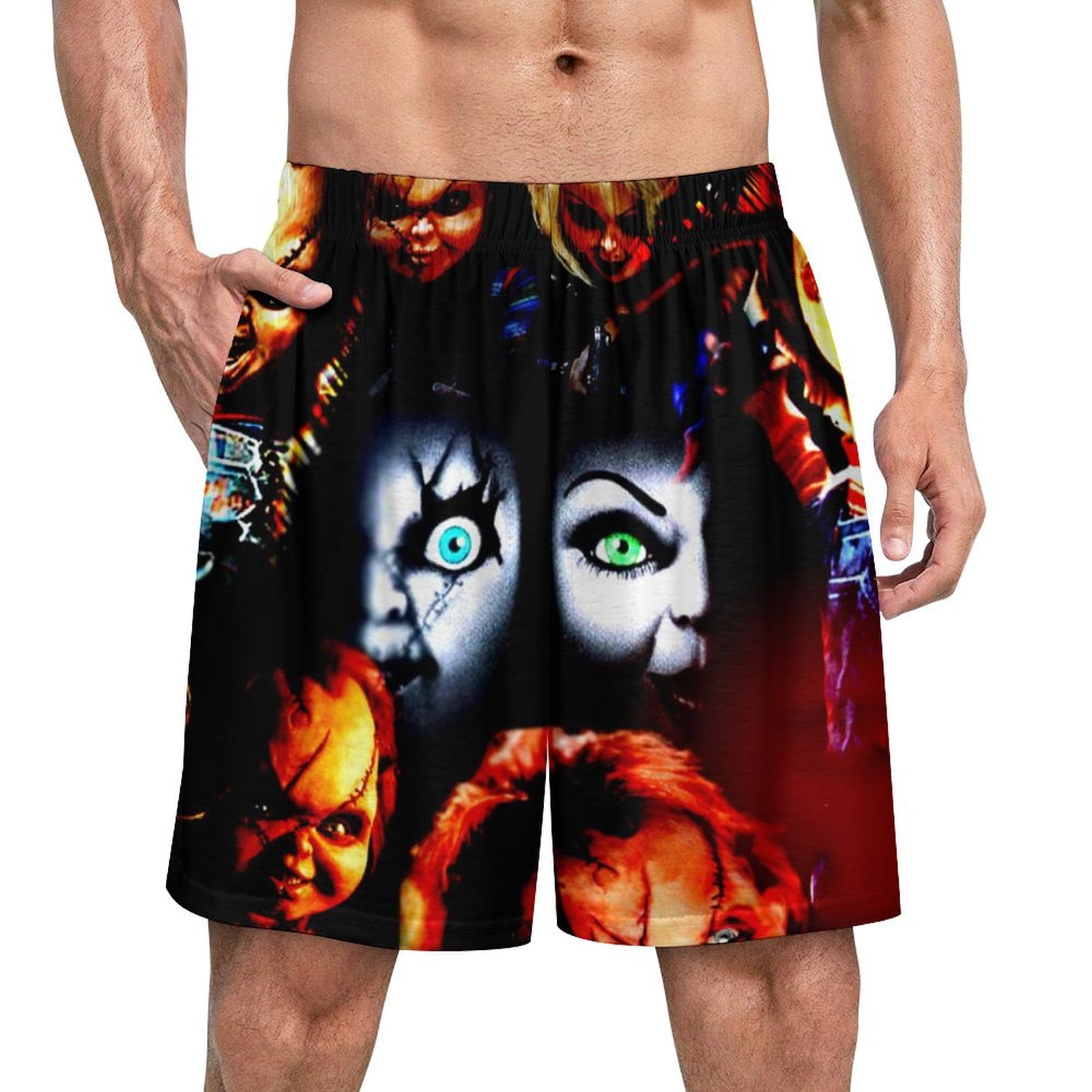 Chucky Character Pajama Pants For Men Lounge Shorts Bottoms Sleepwear ...