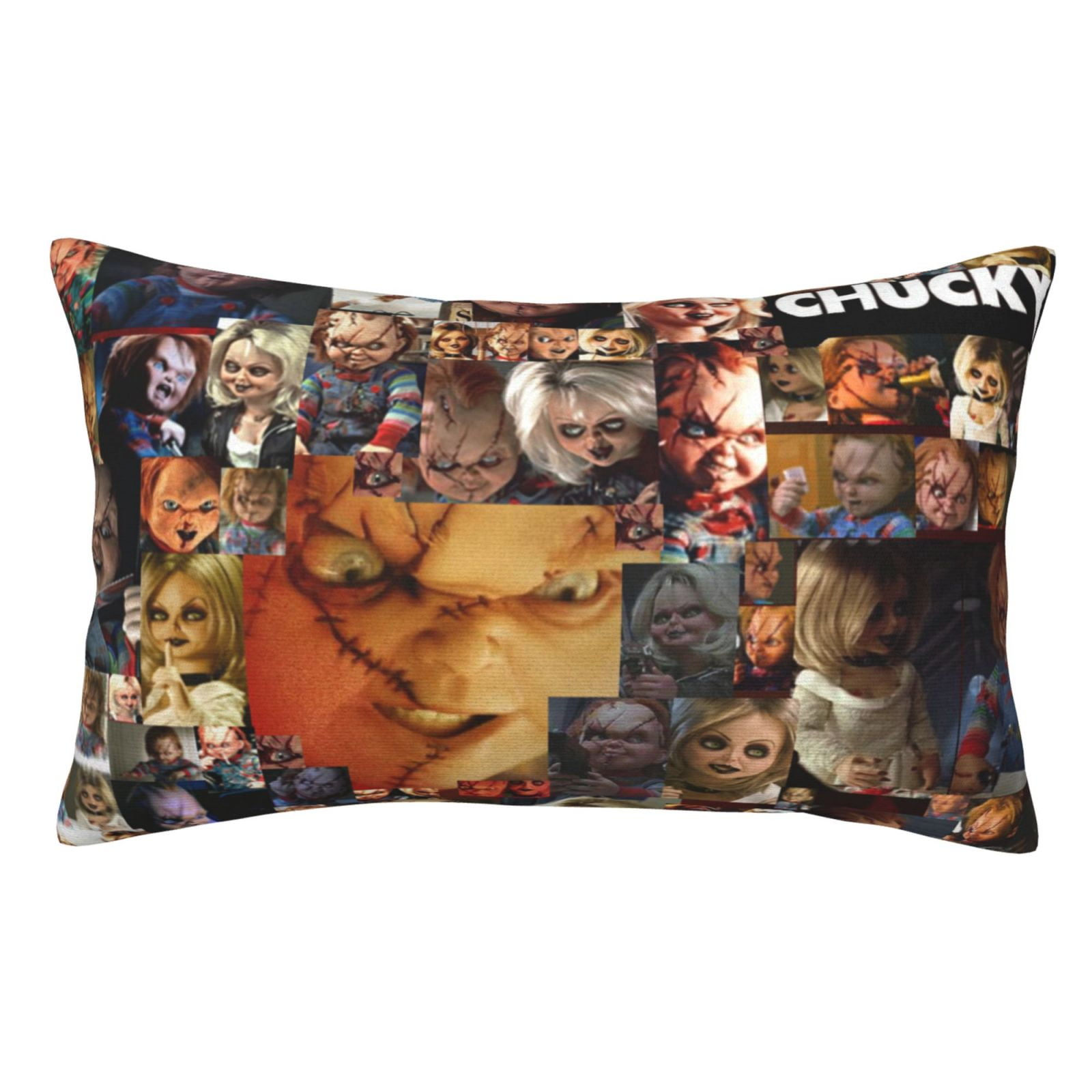 Chucky Characters Pillowcase Decor Cushion Pillow Covers With Hidden ...