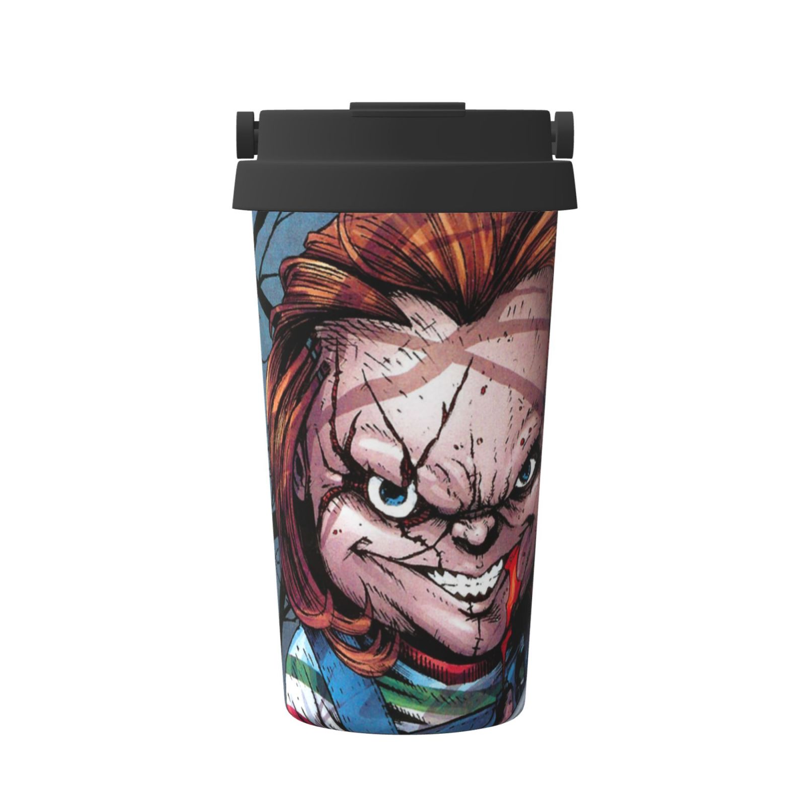 Chucky Childs Play Character Insulated Coffee Mug Portable Thermos Cup ...