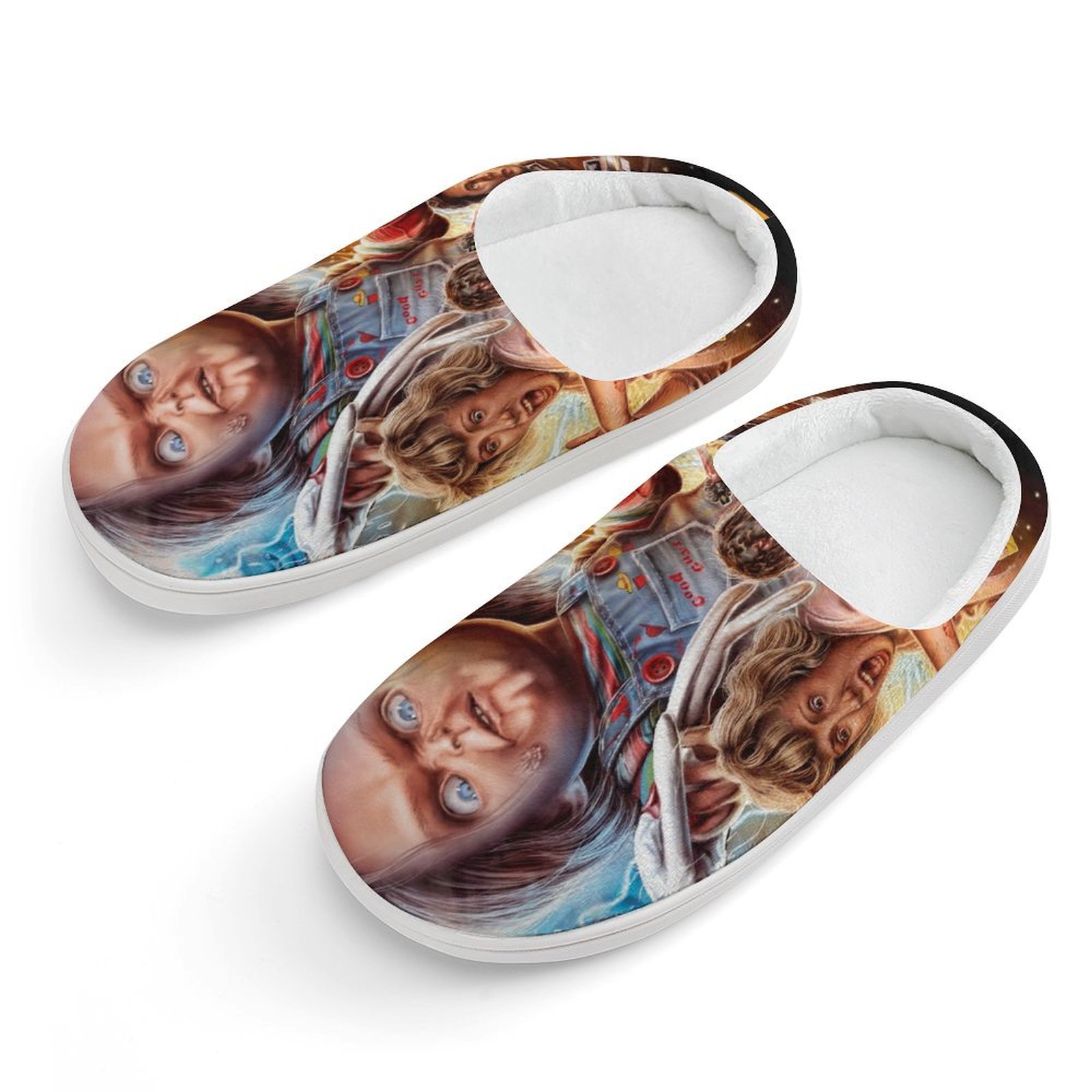 Chucky Childs Play Cotton Slippers For Kids Winter Warm Soft Plush ...