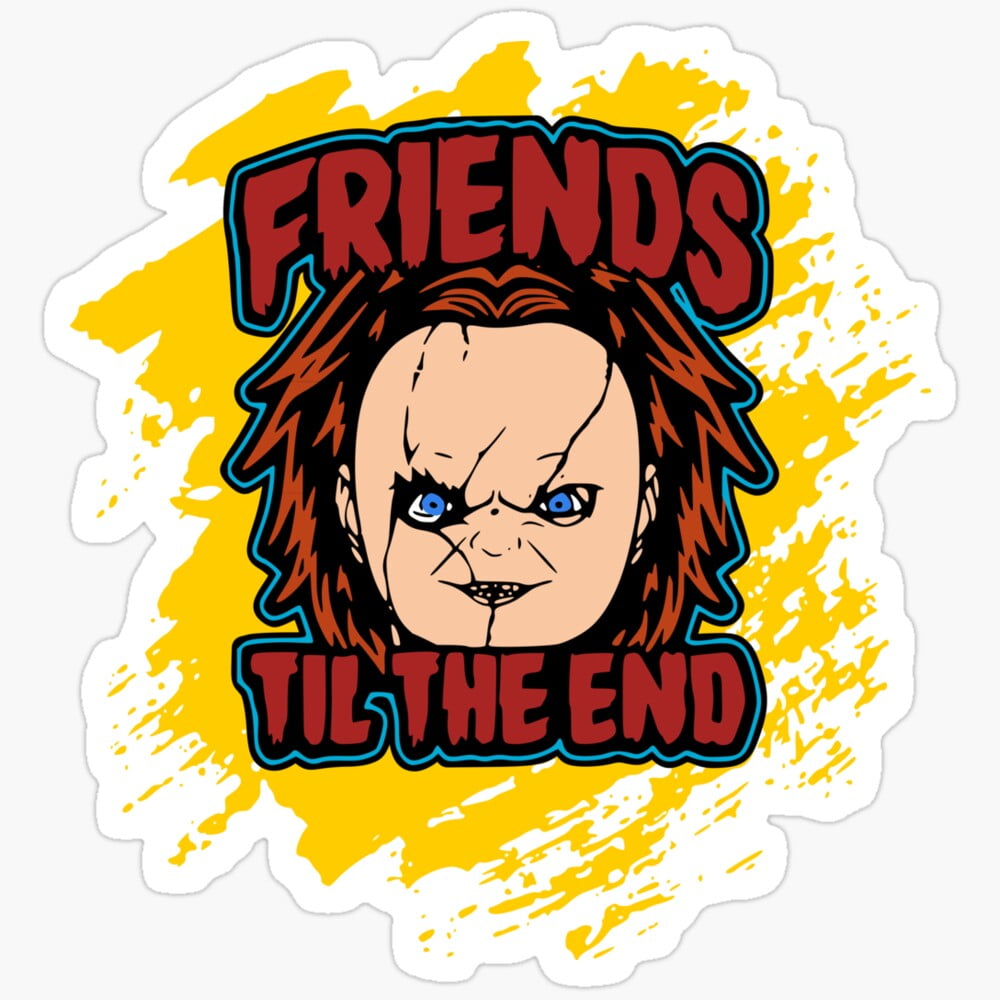 Chucky Childs Play Doll Sticker Phone Decal Water Bottle Stickers Car ...