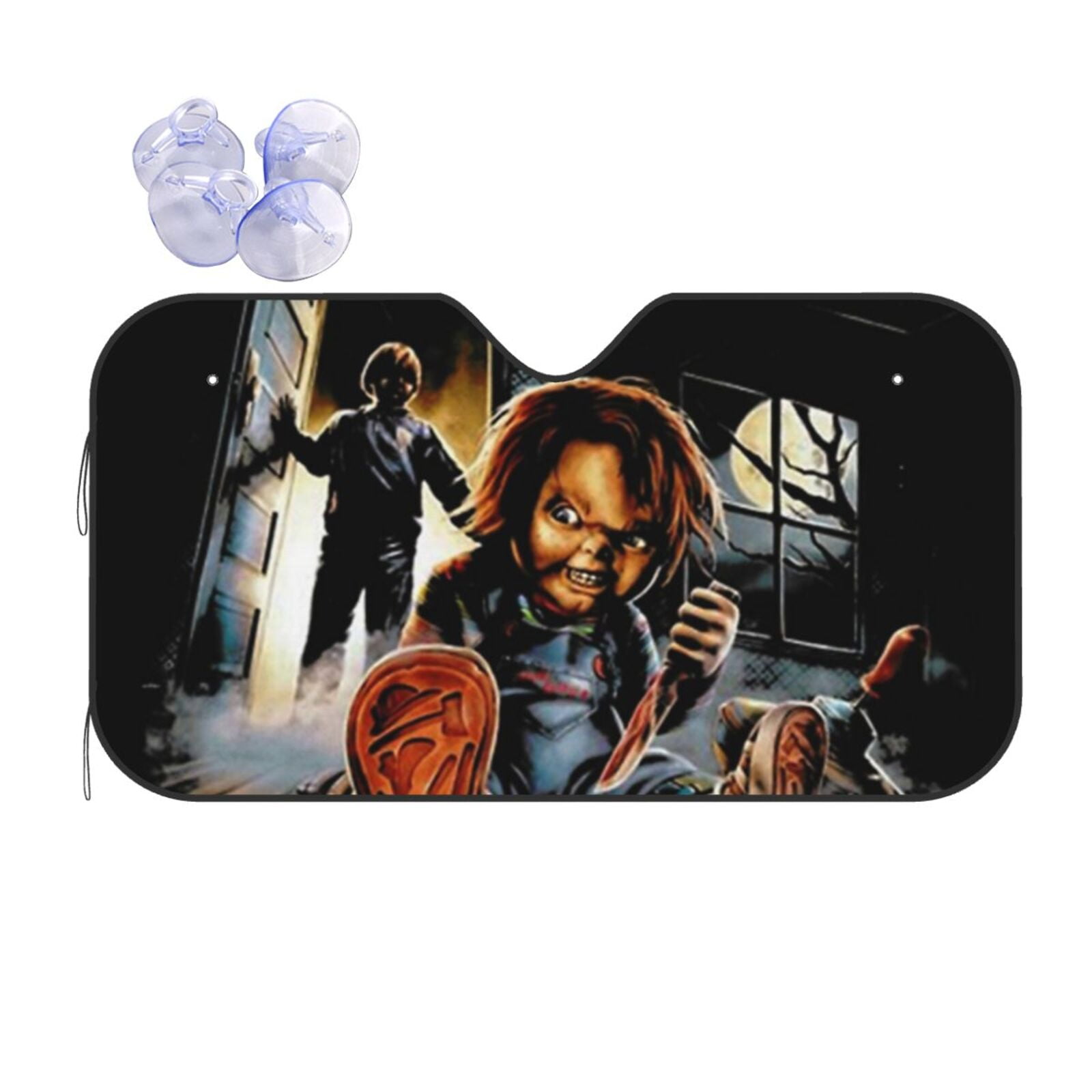 Chucky Childs Play Poster Foldable Car Windshield Sunshade Automotive ...
