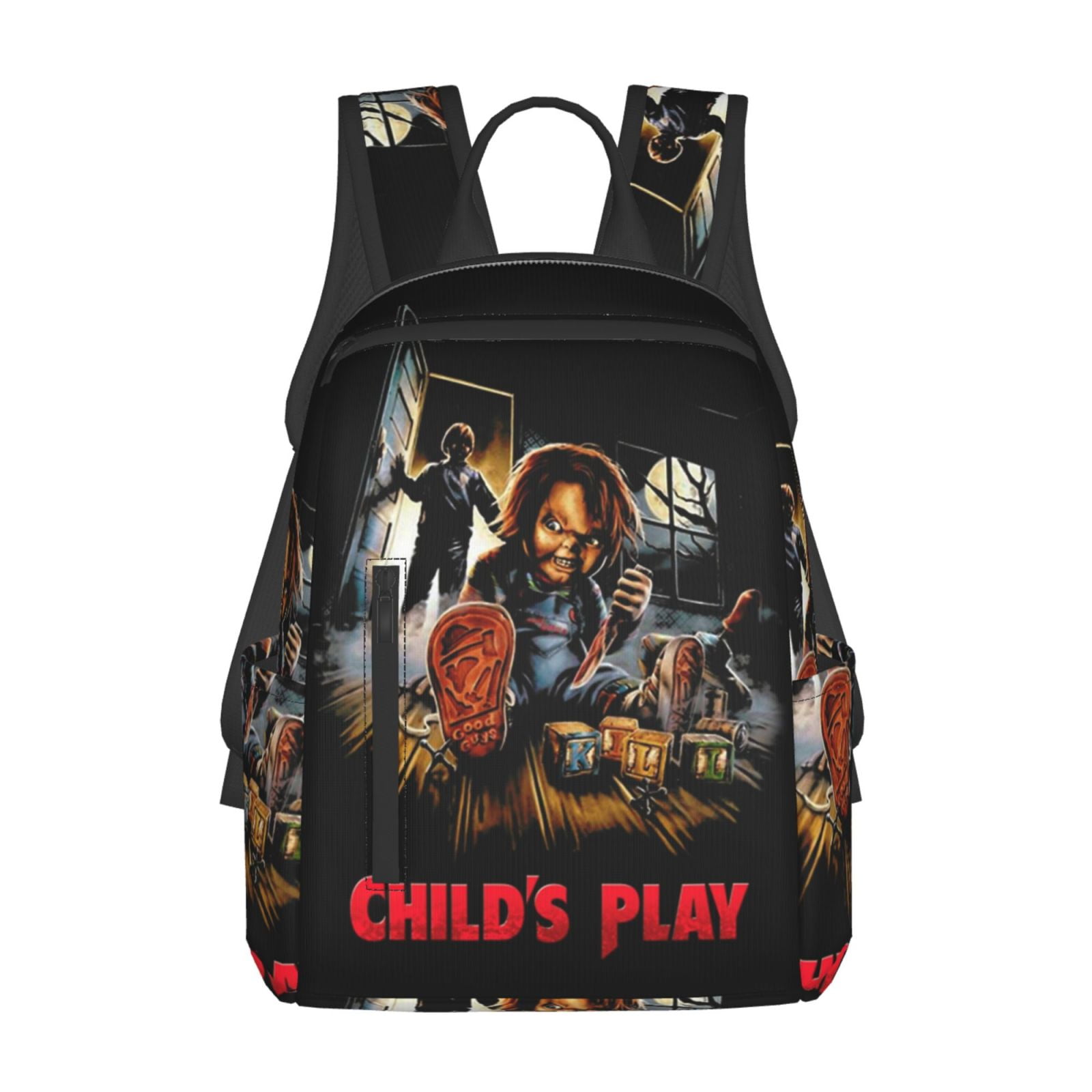 Chucky Childs Play Poster Lightweight Backpack Student Bookbag School ...