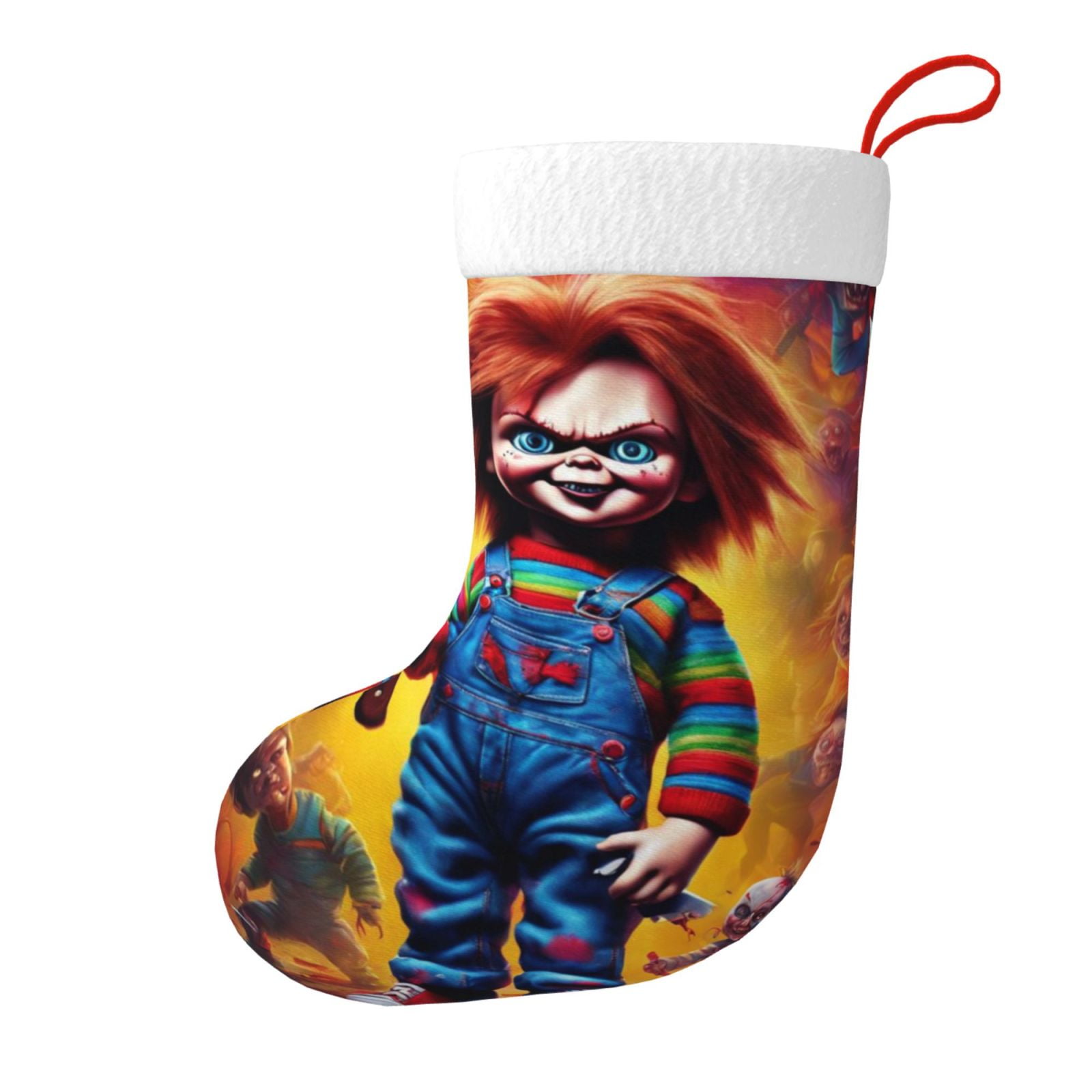 Chucky Christmas Stockings 17.7'' Xmas Stockings For Kids, Holiday ...