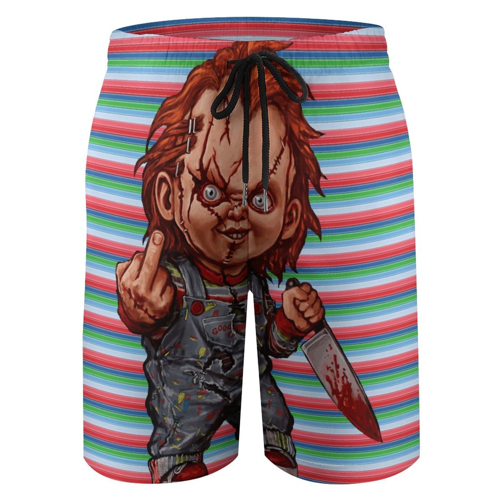 Chucky Chucky Boys Girls Beach Shorts Quick Dry Beach Swim Trunks Kids ...