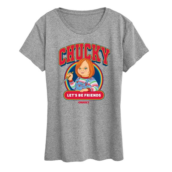 Chucky - Chucky Collegiate - Women's Short Sleeve Graphic T-Shirt ...