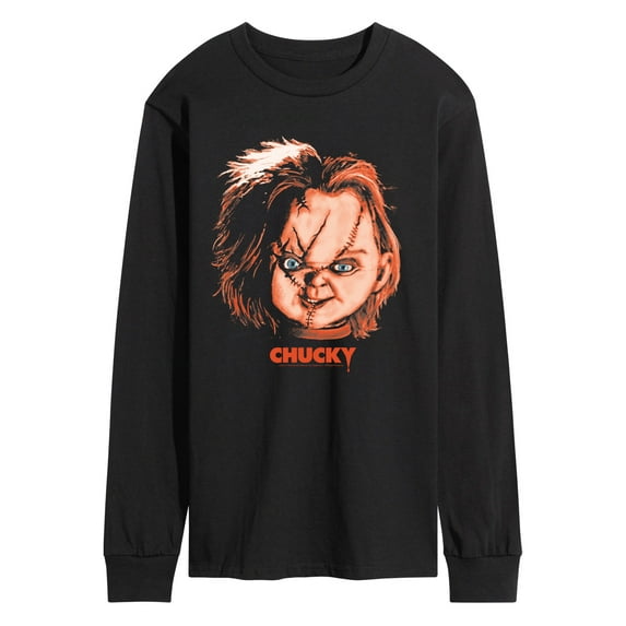 Chucky - Chucky Portrait - Men's Long Sleeve Graphic T-Shirt - Walmart.com