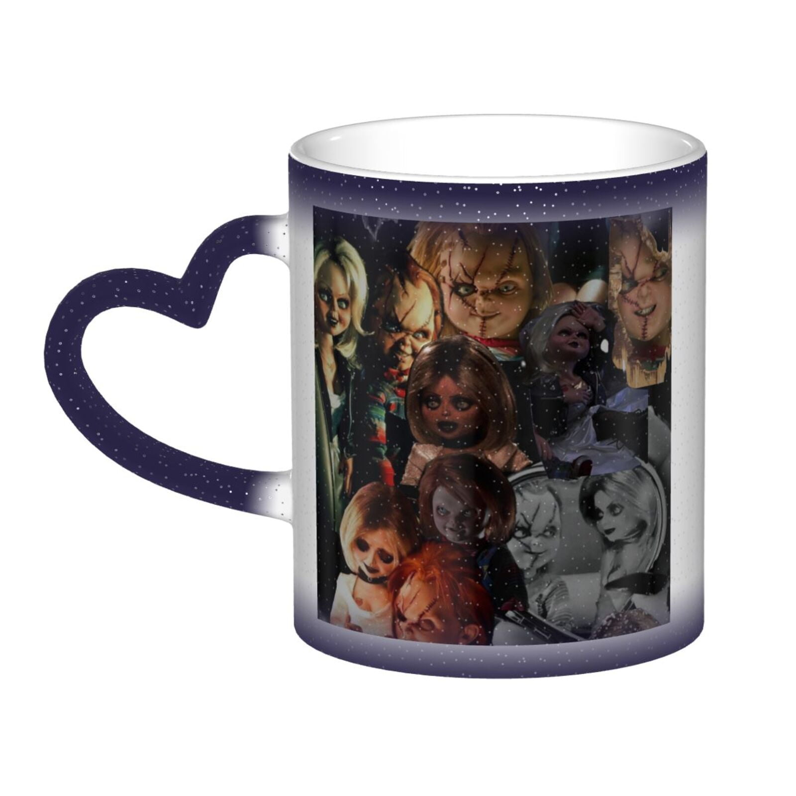 Chucky Color Changing Starry Sky Mug Heat Sensitive Coffee Cups with ...