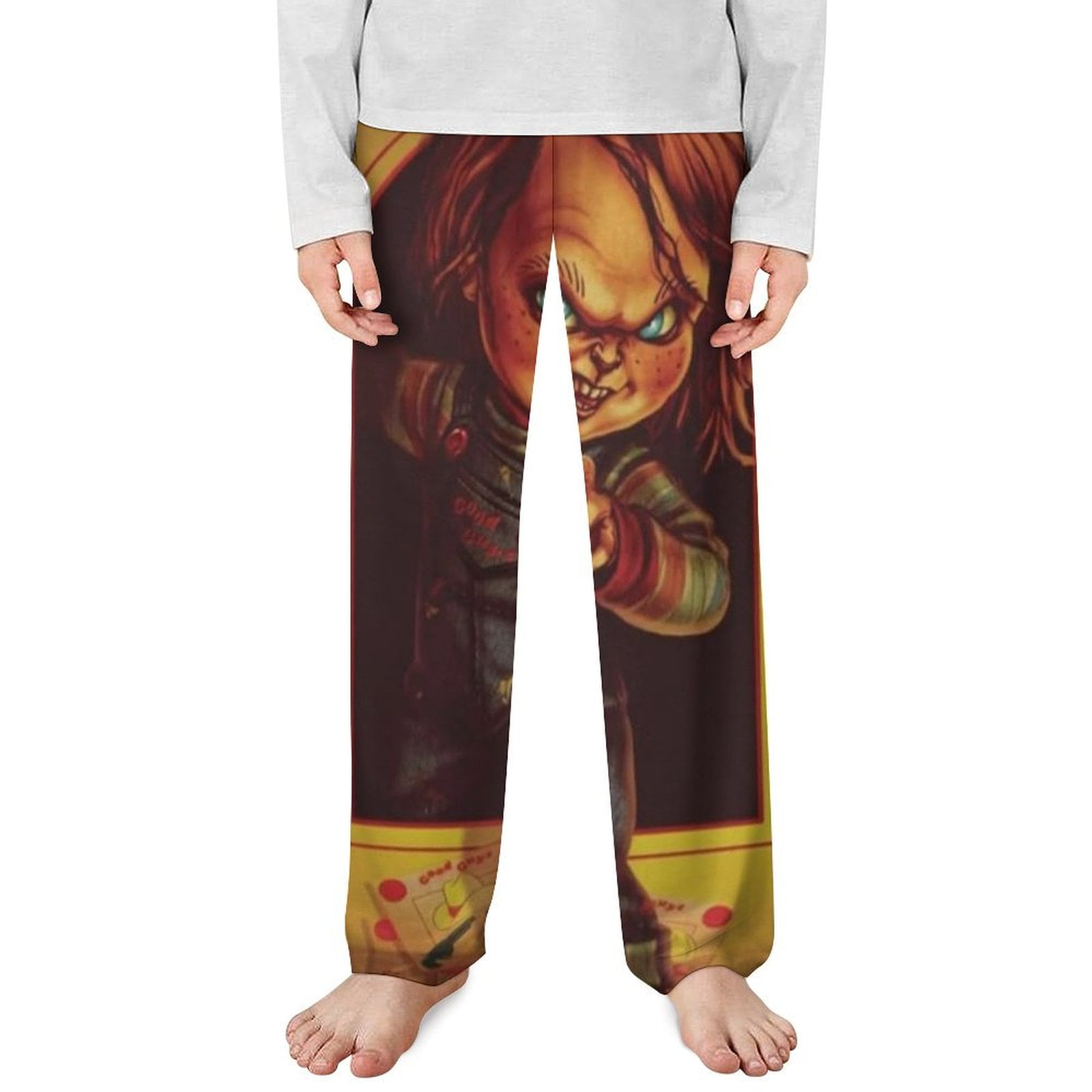 Chucky Comfy Pajamas For Kids Cozy Lounge Straight Leg Home Sleeping ...