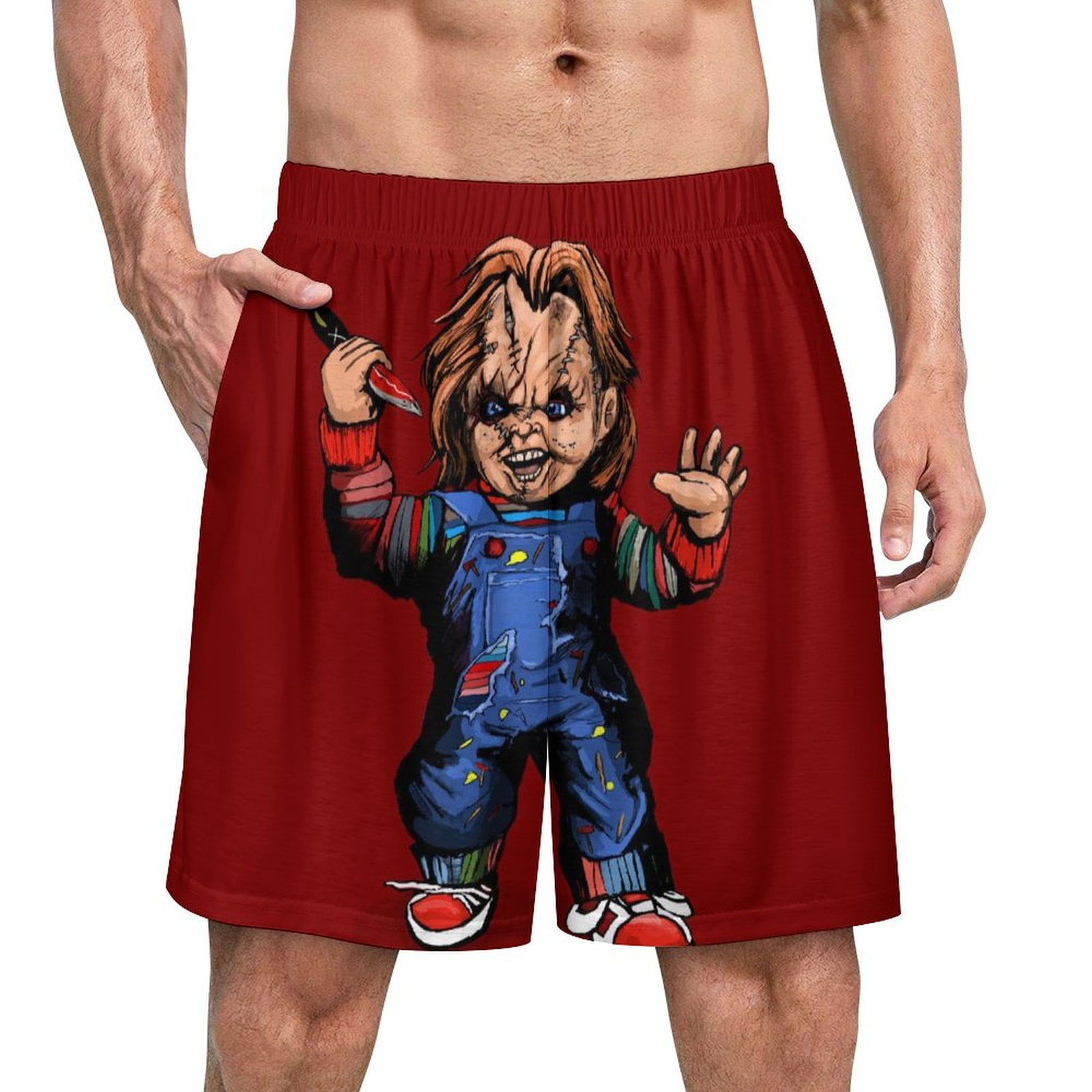 Chucky Comic Pajama Pants For Men Lounge Shorts Bottoms Sleepwear Daily ...